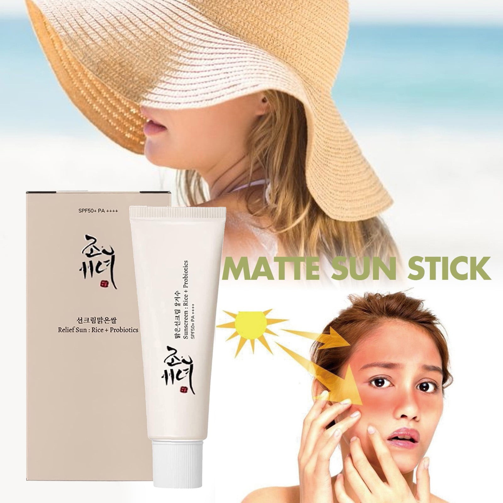 JIaleilei 1 PCS Sunscreen Isolation Sunscreen Milk Anti Sweat Moist ...