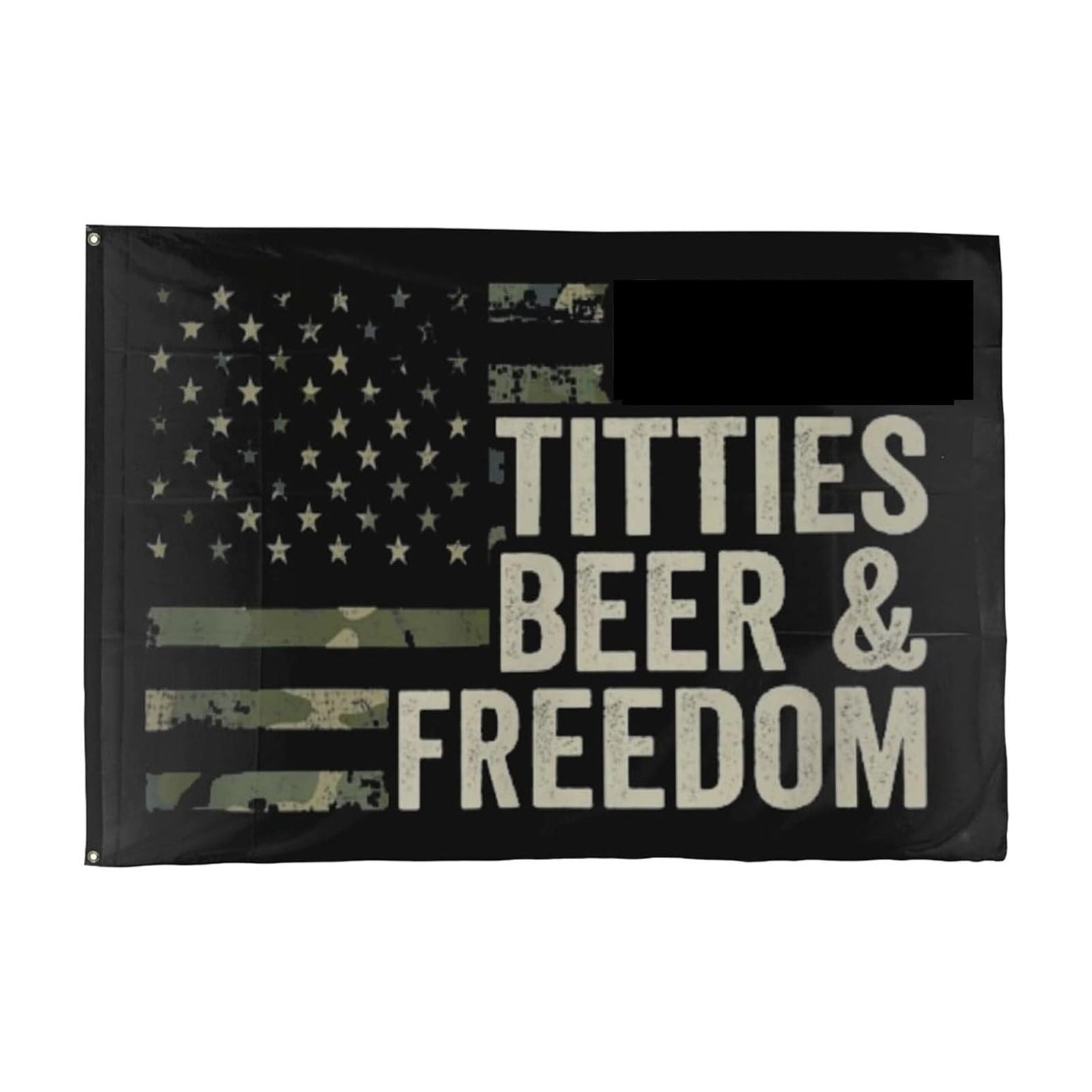 JIhahue American Beer and Freedom Yard Flag for Outdoor Decor, Double ...