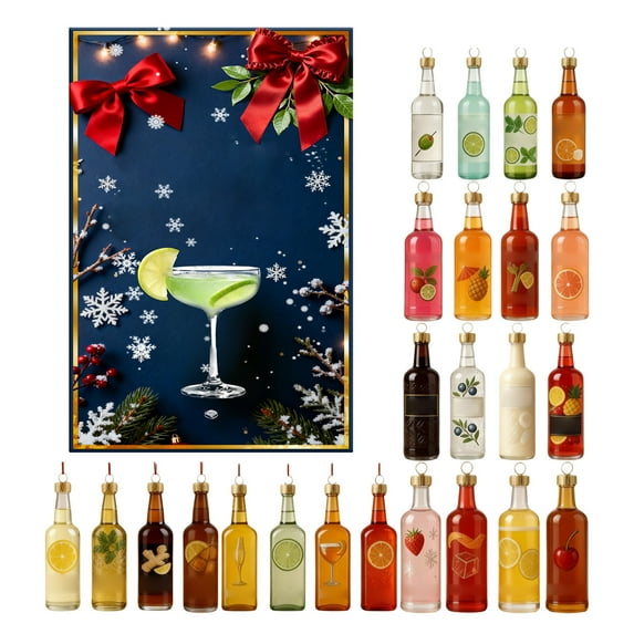 JIhuahe 2D Aircraft Box with 24-Piece Series Advent Calendar, Christmas ...