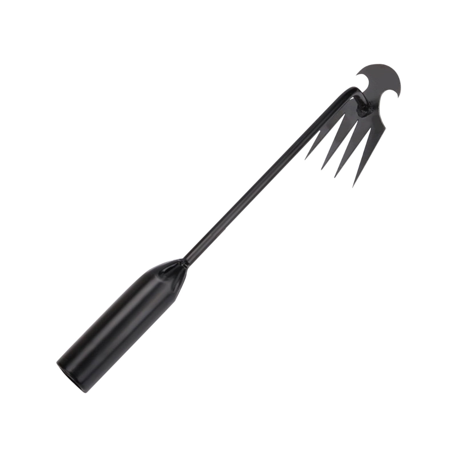 JIhuahe 4-Tooth Manganese Steel Garden Weeder Tool, Root Extraction ...