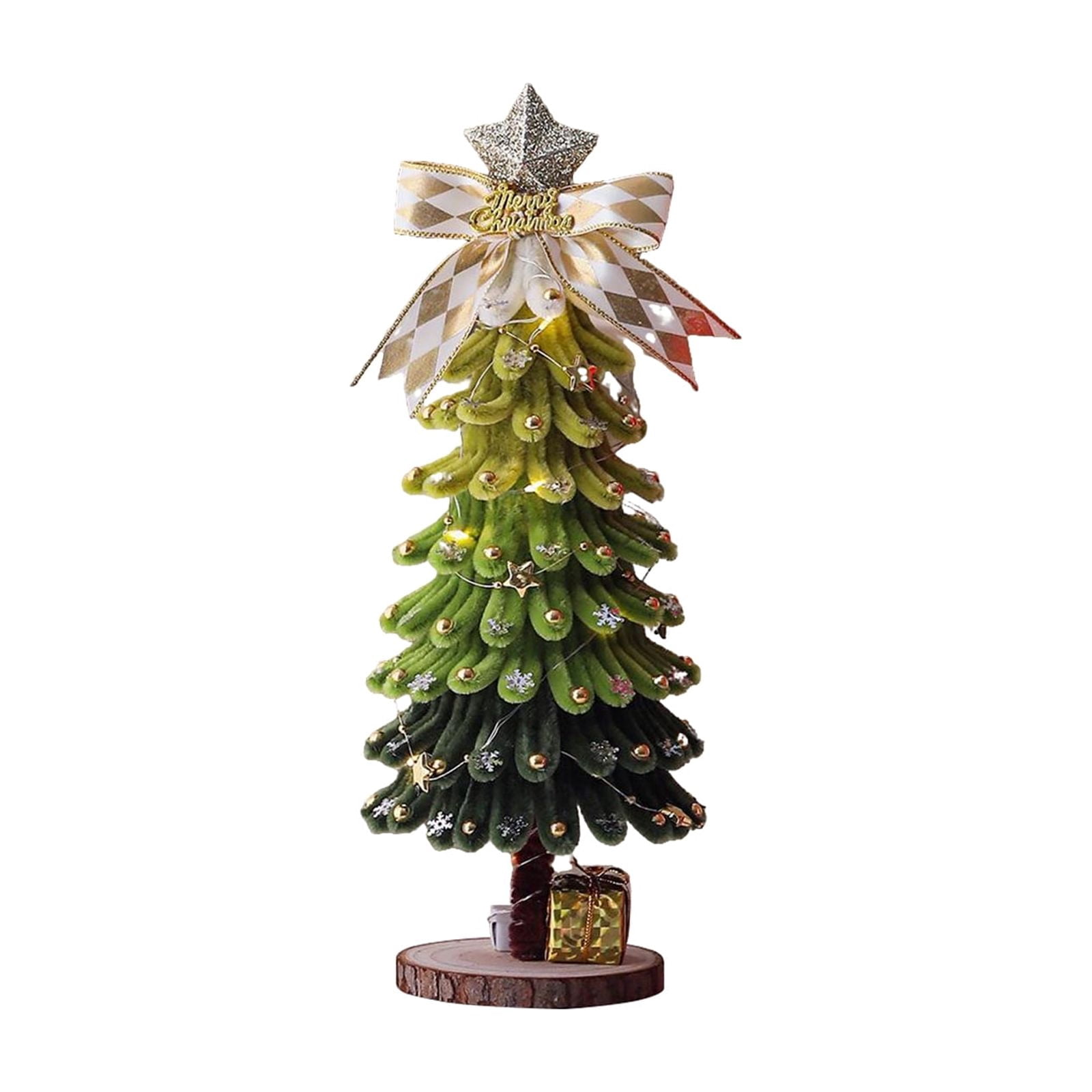 JIhuahe Christmas Tree Gifts with Twisted Wire Design, Dark Green Gift ...