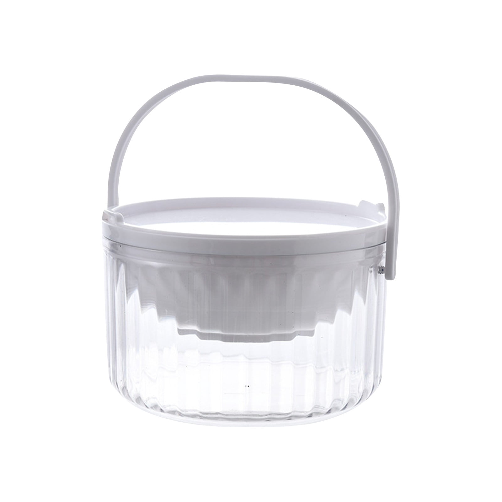 JIhuahe Large Iced Serving Bowl with Lid - 30oz Dip Chiller and Salad ...