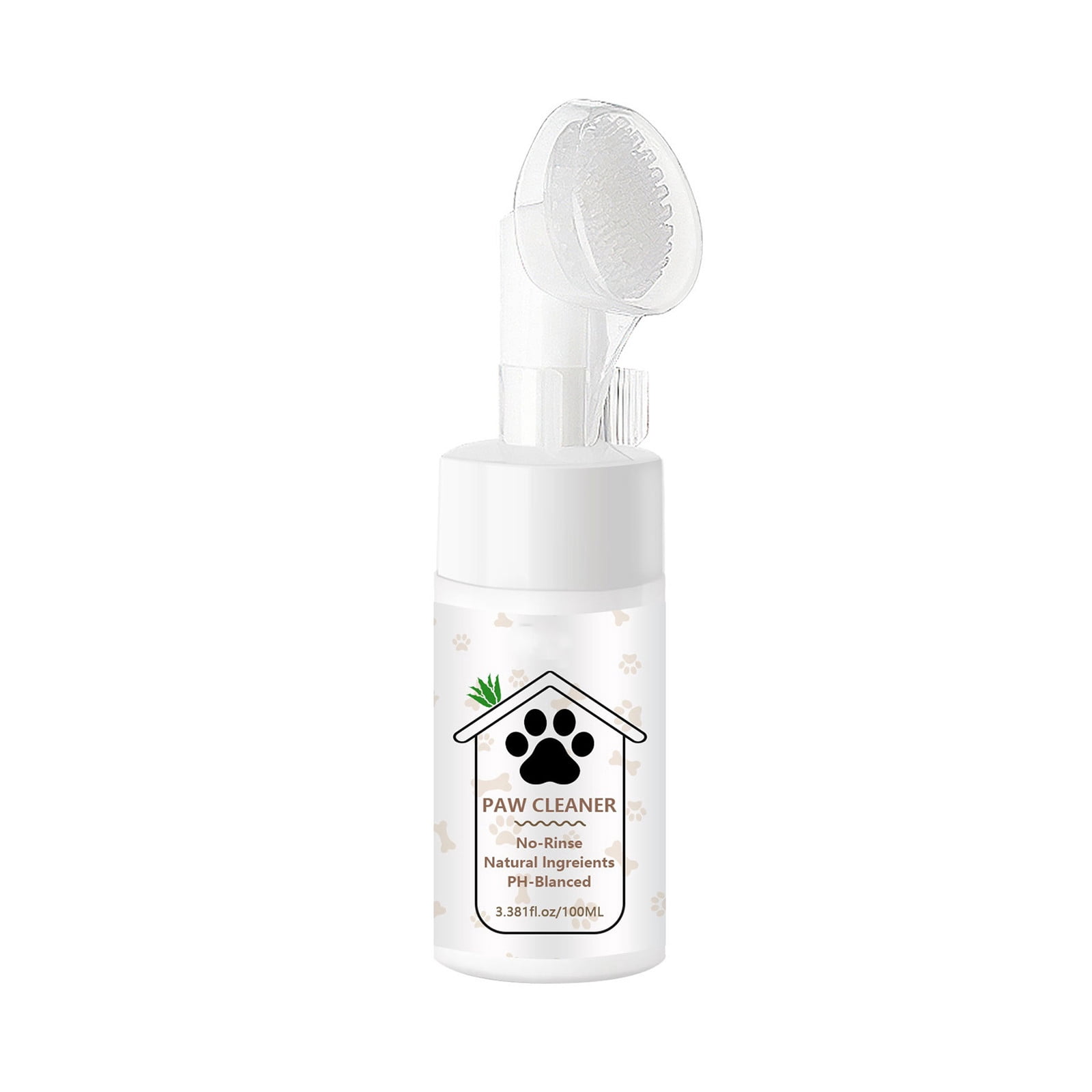 JIhuahe Paw Cleaner Foam for Dogs & Cats - 3.4 fl oz Waterless Foot ...