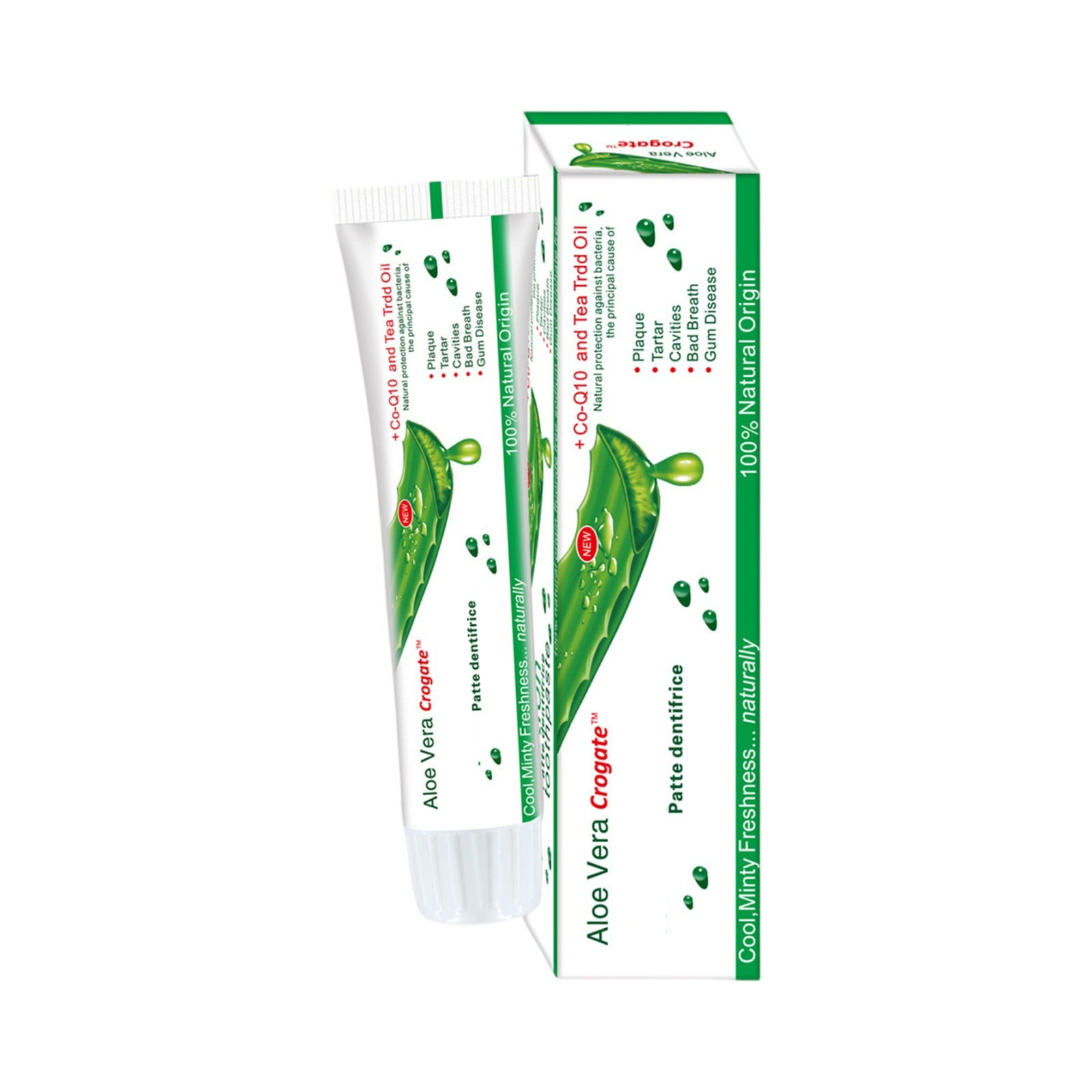 JIhuahe Probiotic Aloe Vera Whitening Toothpaste for Teeth Protection ...