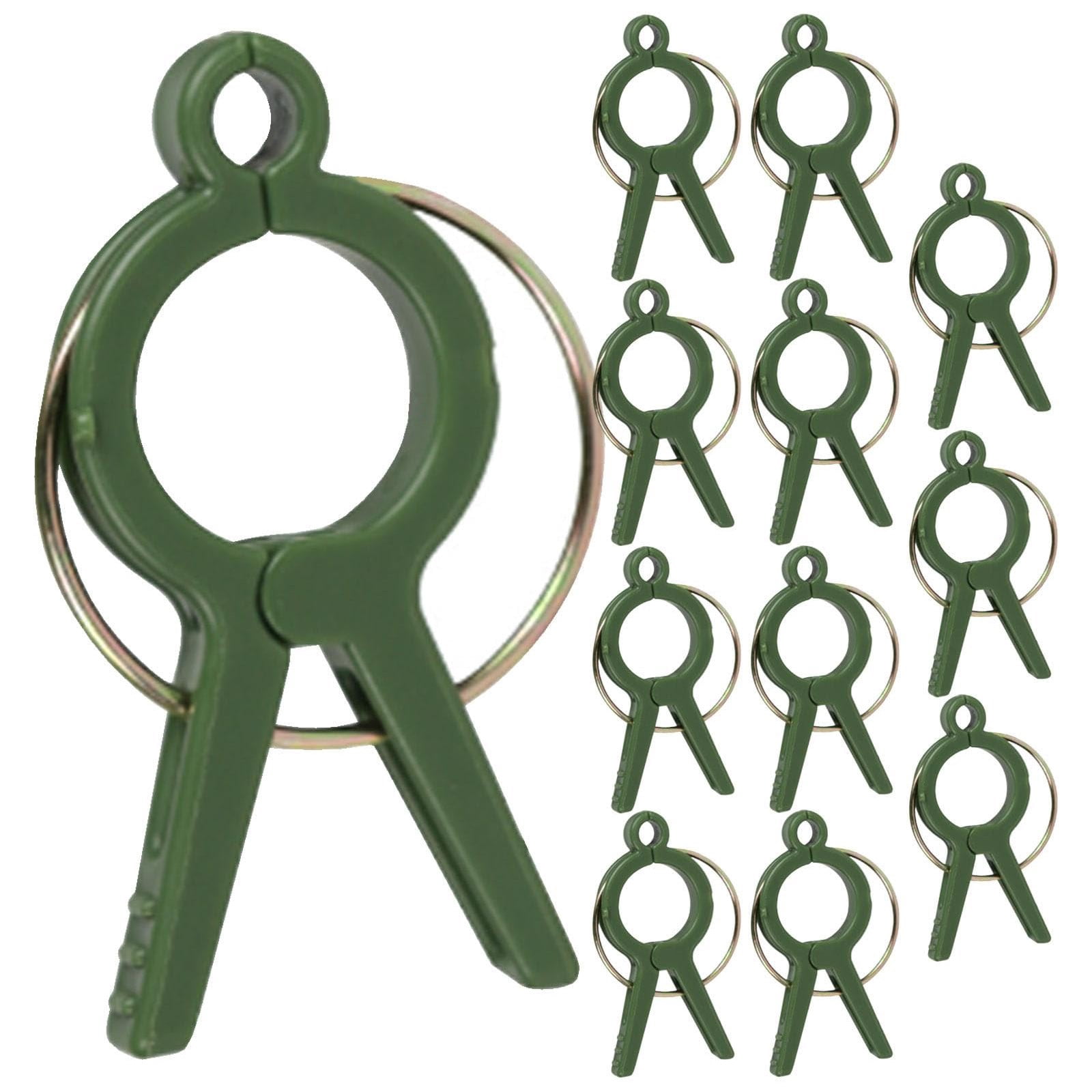 JIhuahe Reusable Garden Plant Support Clips - Upgrade Tomato Clips for ...