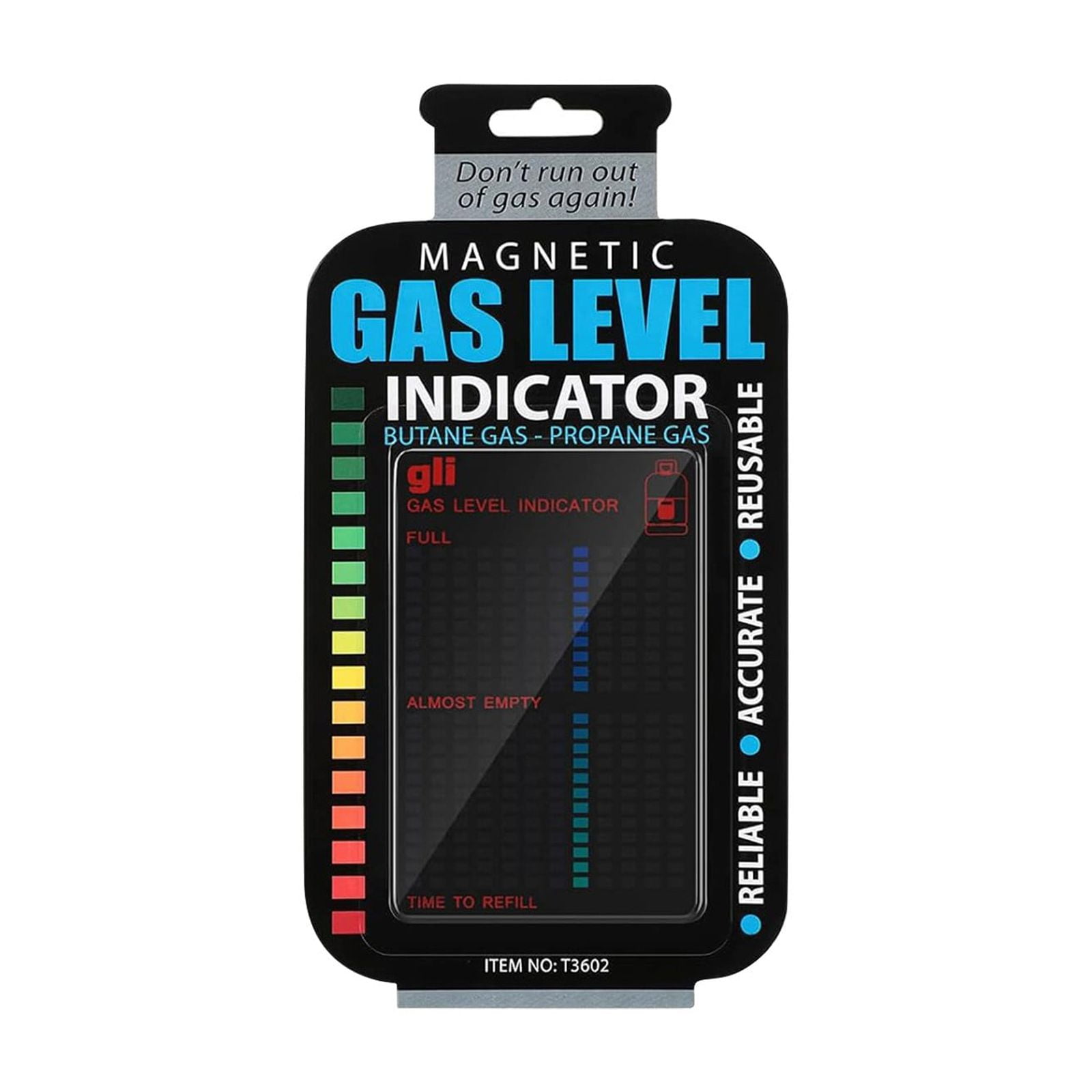 JIhuahe Reusable Magnetic Propane Tank Gauge - Gas Level Indicator for ...