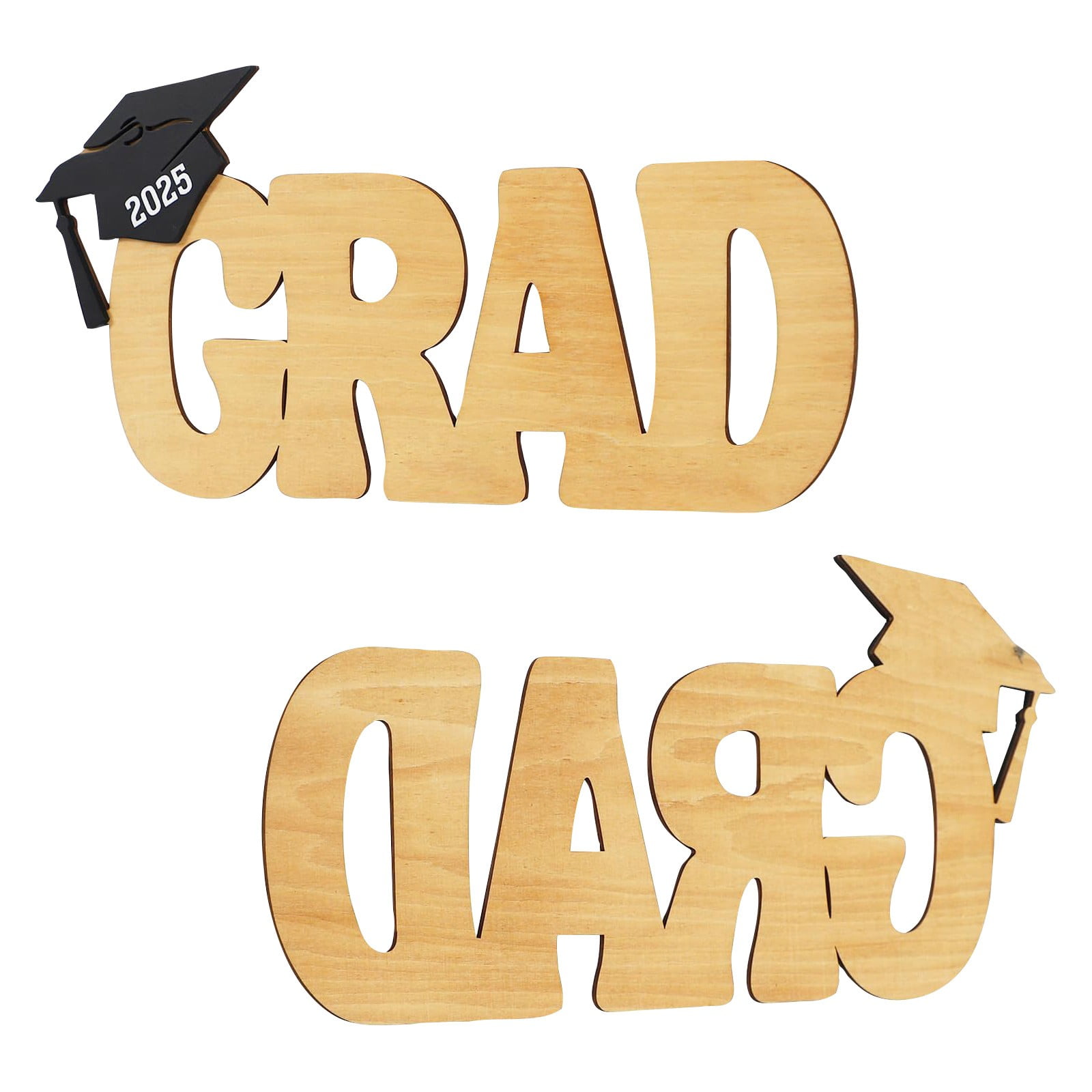 JIhuahe Wooden Graduation Board Sign for High School and College ...