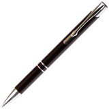 JJ Ballpoint Pen, Black - Black Ink, Medium Tip 0.7mm (Budget Friendly ...