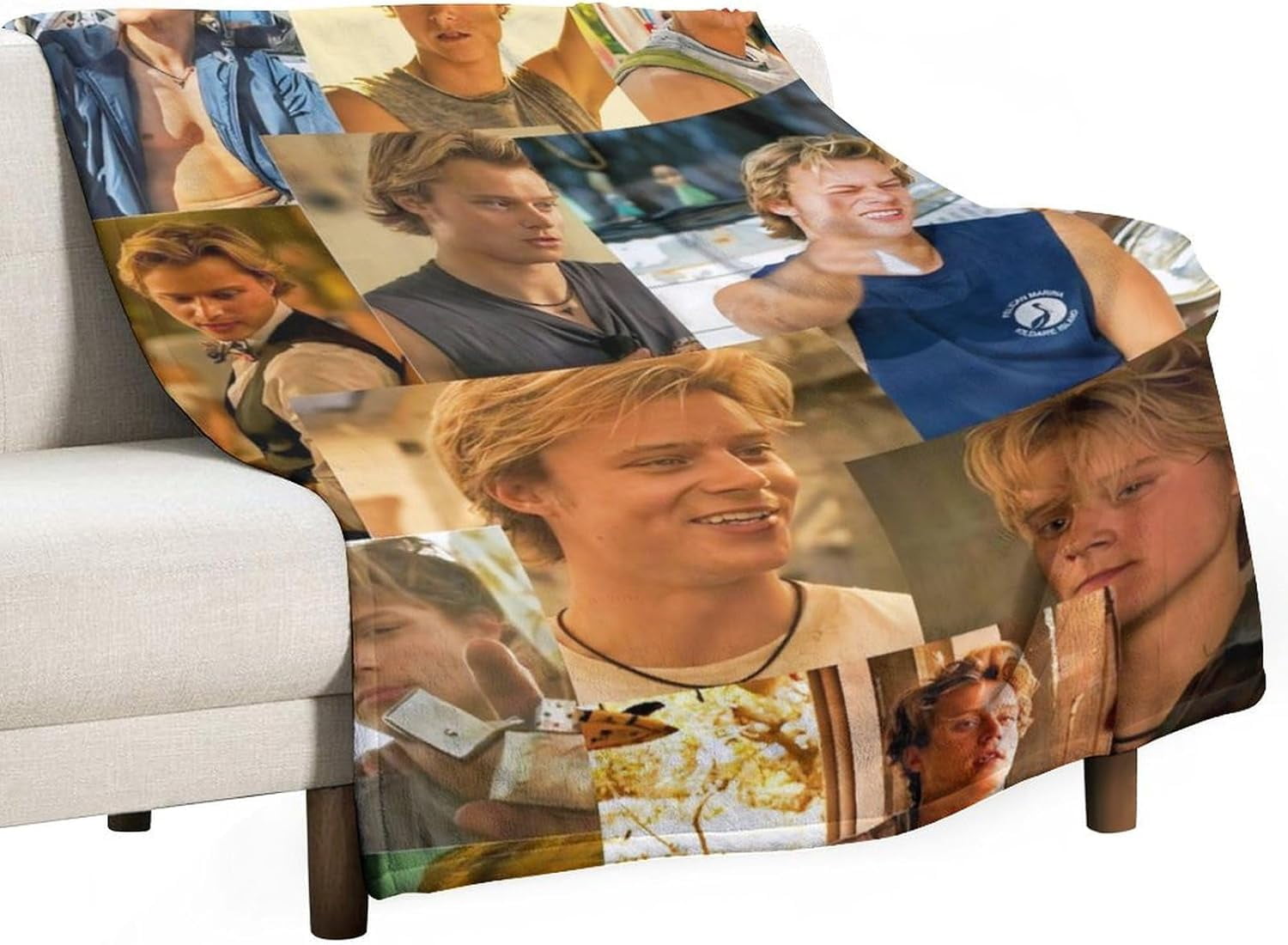 JJ Maybank Blanket Super Soft Warm Flannel Blanket for Bedroom Living ...