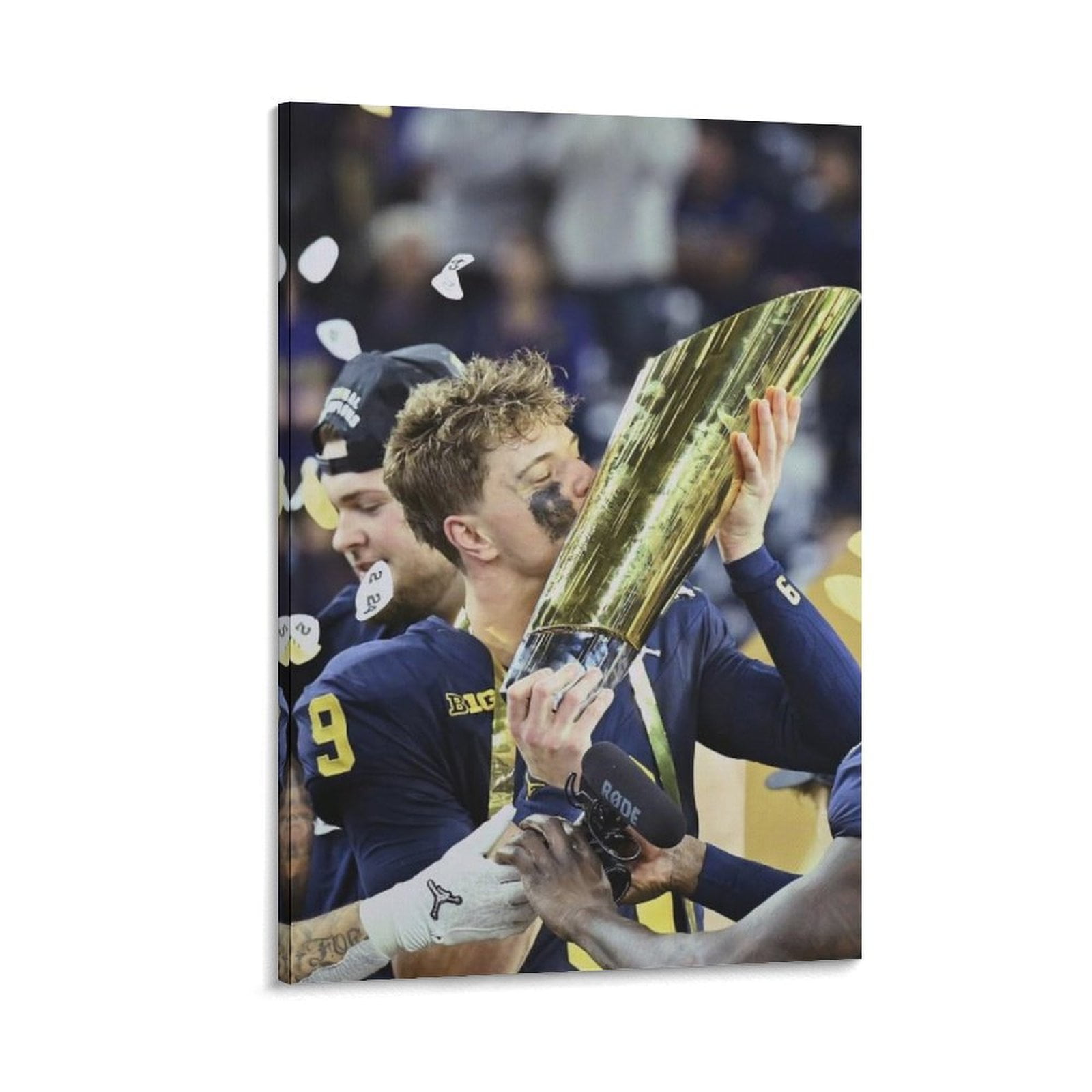 JJ McCarthy Poster Canvas Poster Posters Art Print Wall Photo Paint ...