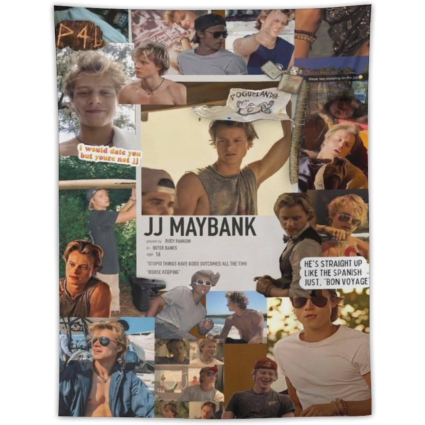 JJ Star Maybank Tapestry Flag Poster Dormitory Living Room Bedroom ...
