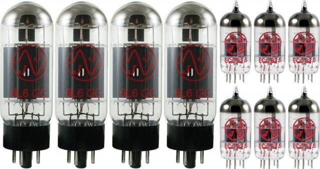 JJ Tesla Premium Tube Complement Set for Peavey 6505+ Plus Guitar Amp ...