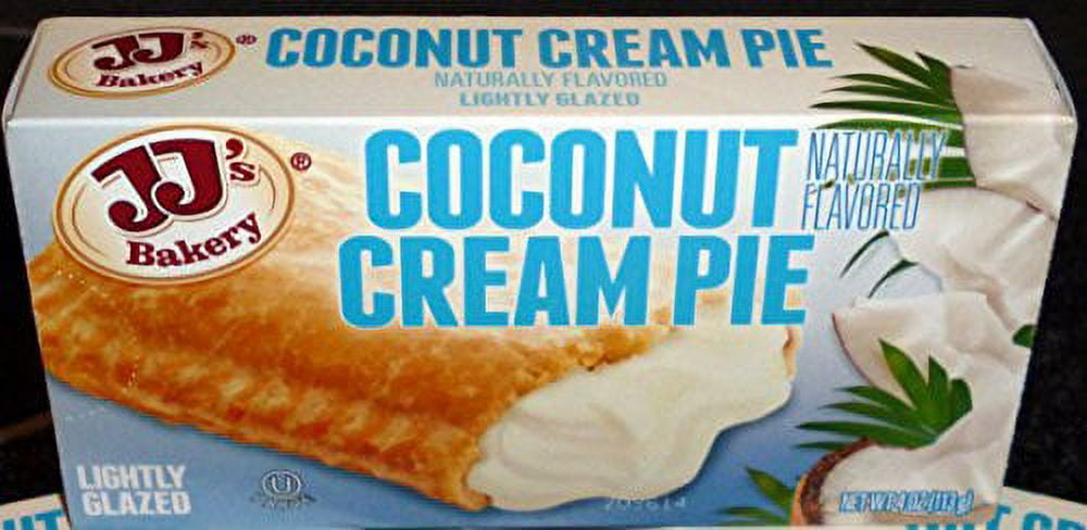 JJ's Bakery Coconut Cream Pie Snack Pies, Individual Dessert, Fresh ...