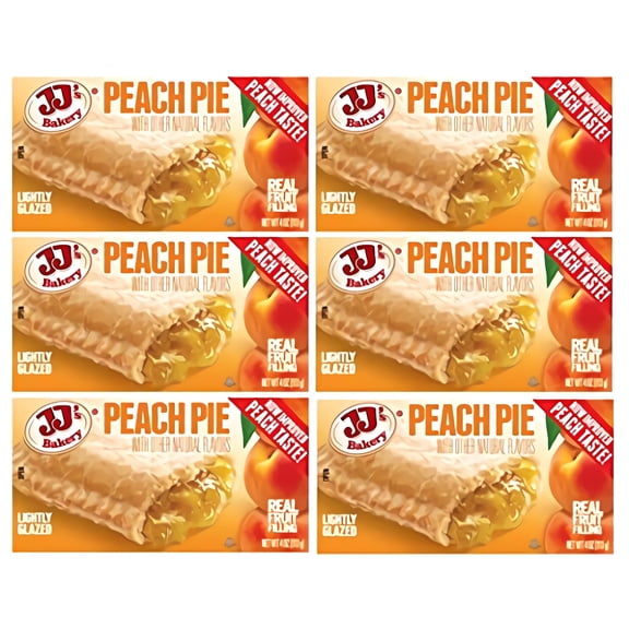 JJ's Bakery Lemon Snack Pies, Fresh-Baked Dessert, Kosher Parve, 4 Oz ...