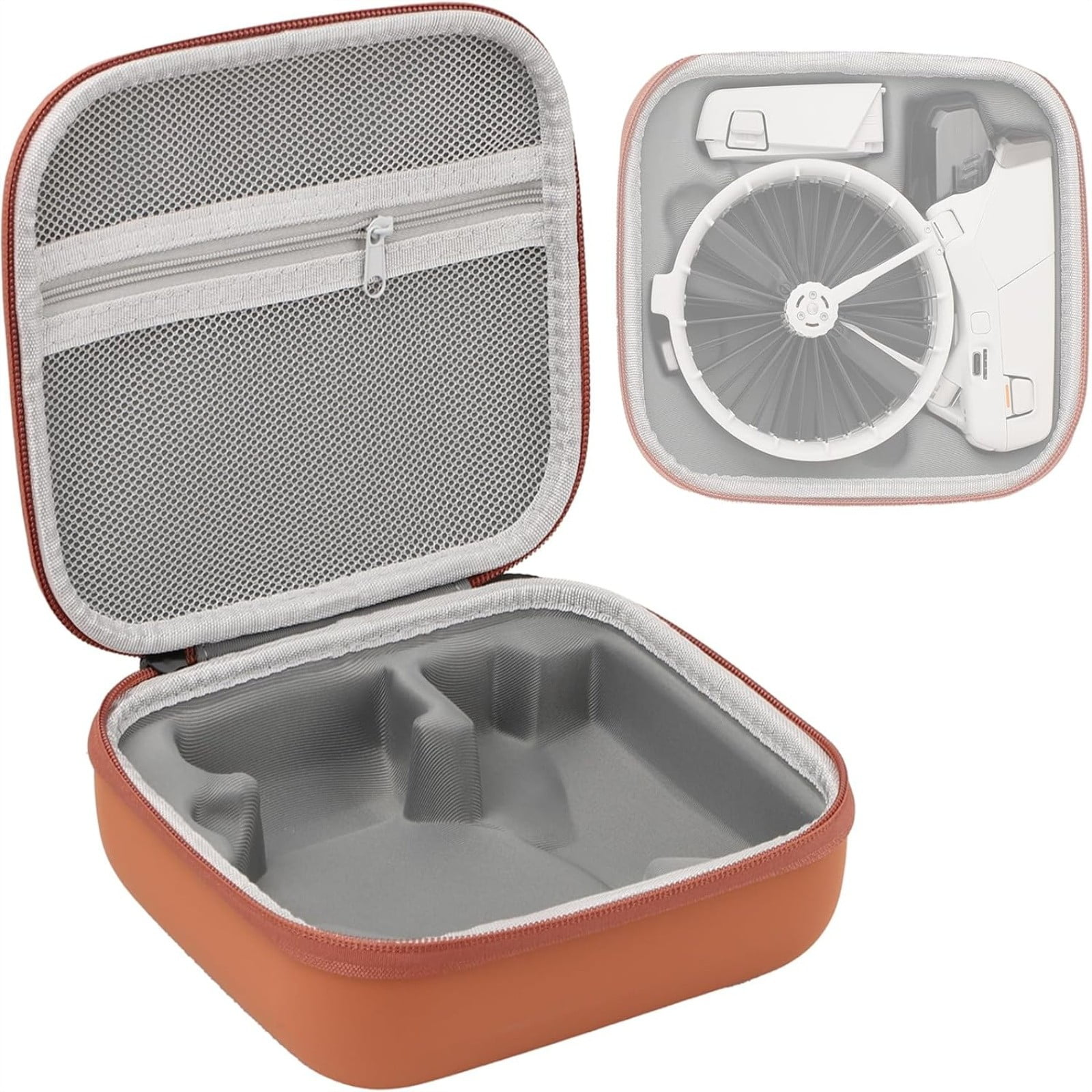 JJAYA Aircraft Backpack Drone for DJI Flip Travel Hard Protective PU ...