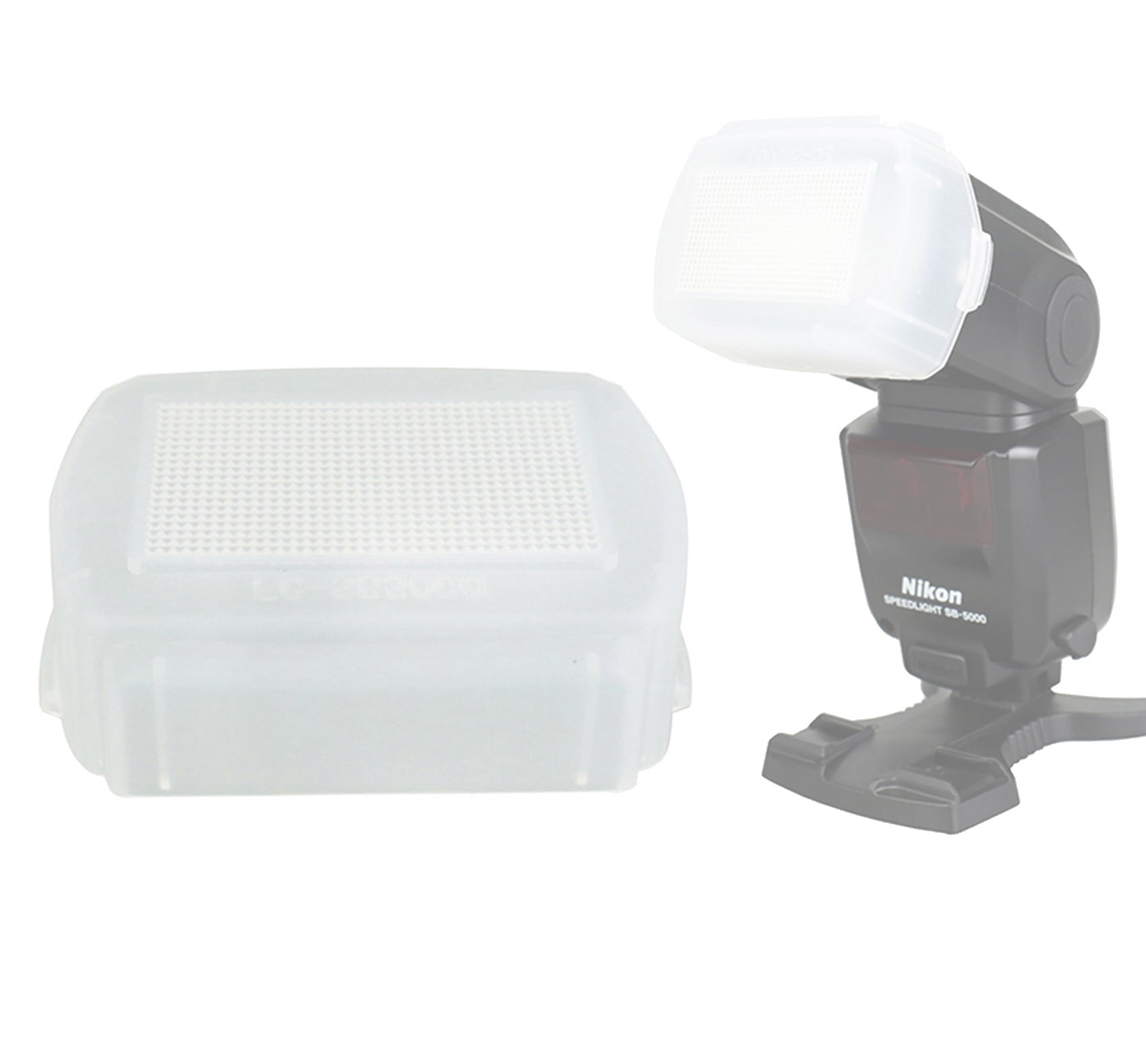 JJC FC-SB5000 Flash Diffuser for Nikon Speedlight SB-5000, Replaces SW ...