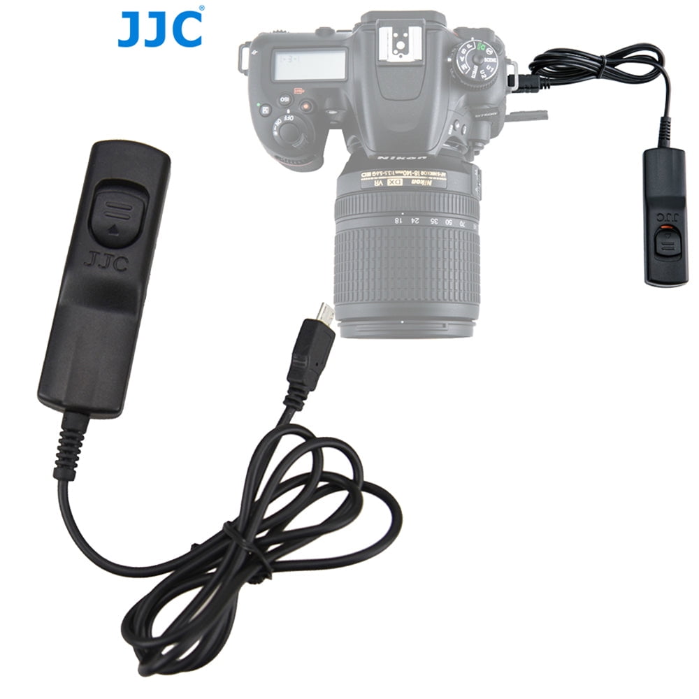 JJC MA-M Remote Switch Shutter Release for Nikon Df D600 D610 D750 D3100 D3200 D3300 D5000 D5100 ...