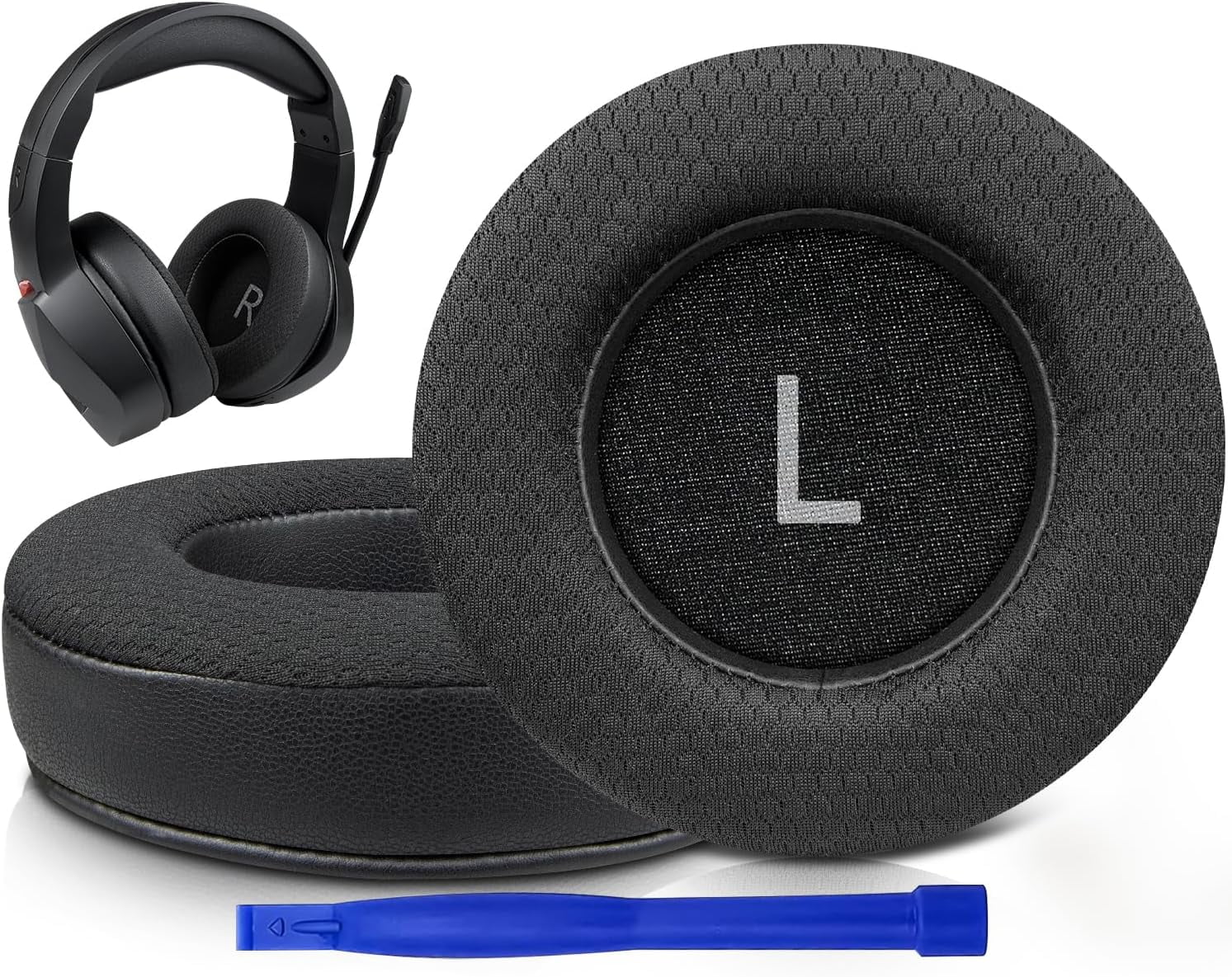JJEAN-Earpads Replacement for BINNUNE BW01 Wireless Gaming Headset, Ear ...