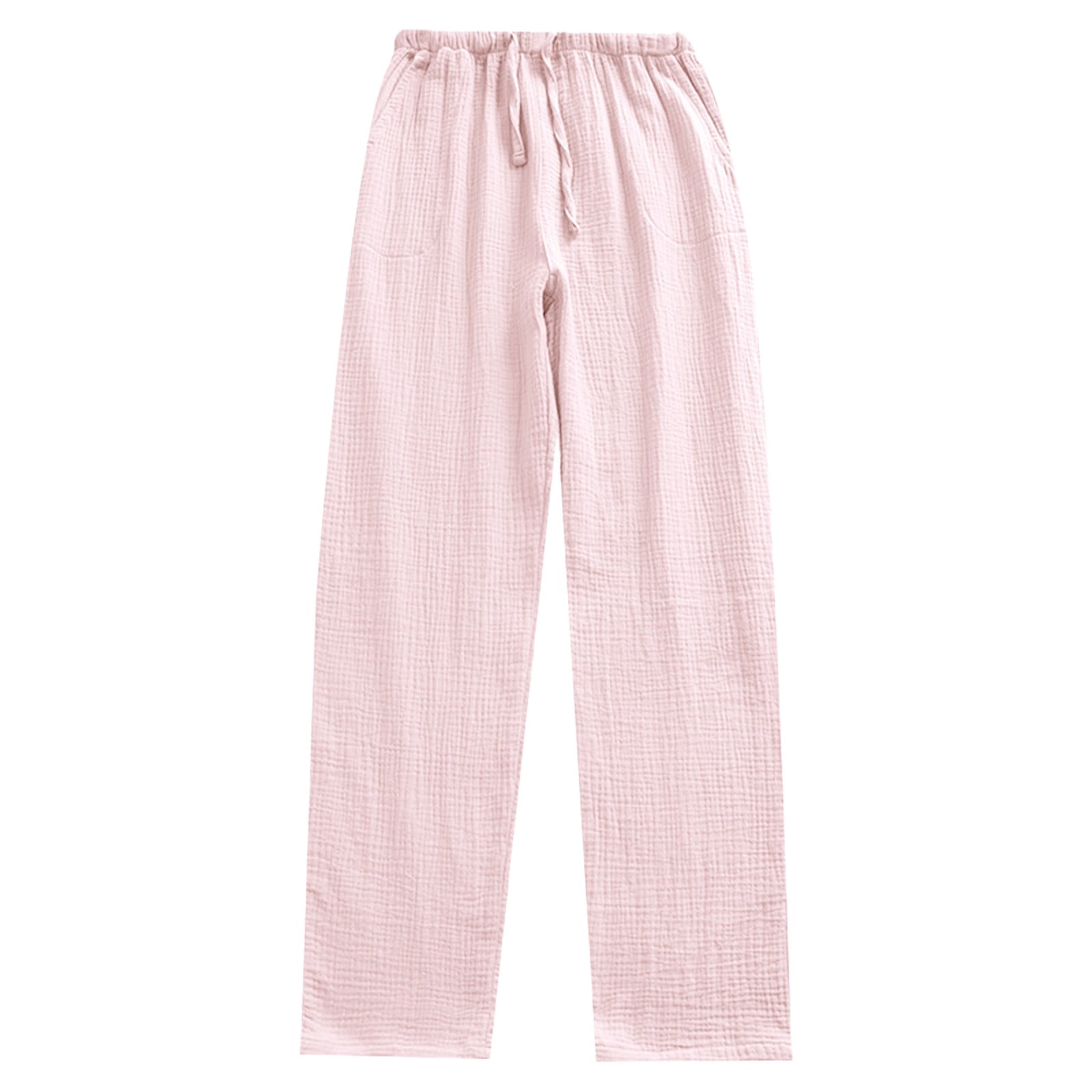 JJHGVB Baggy Pajama Pants Long Pajama Pants for Women Cotton Sleep ...