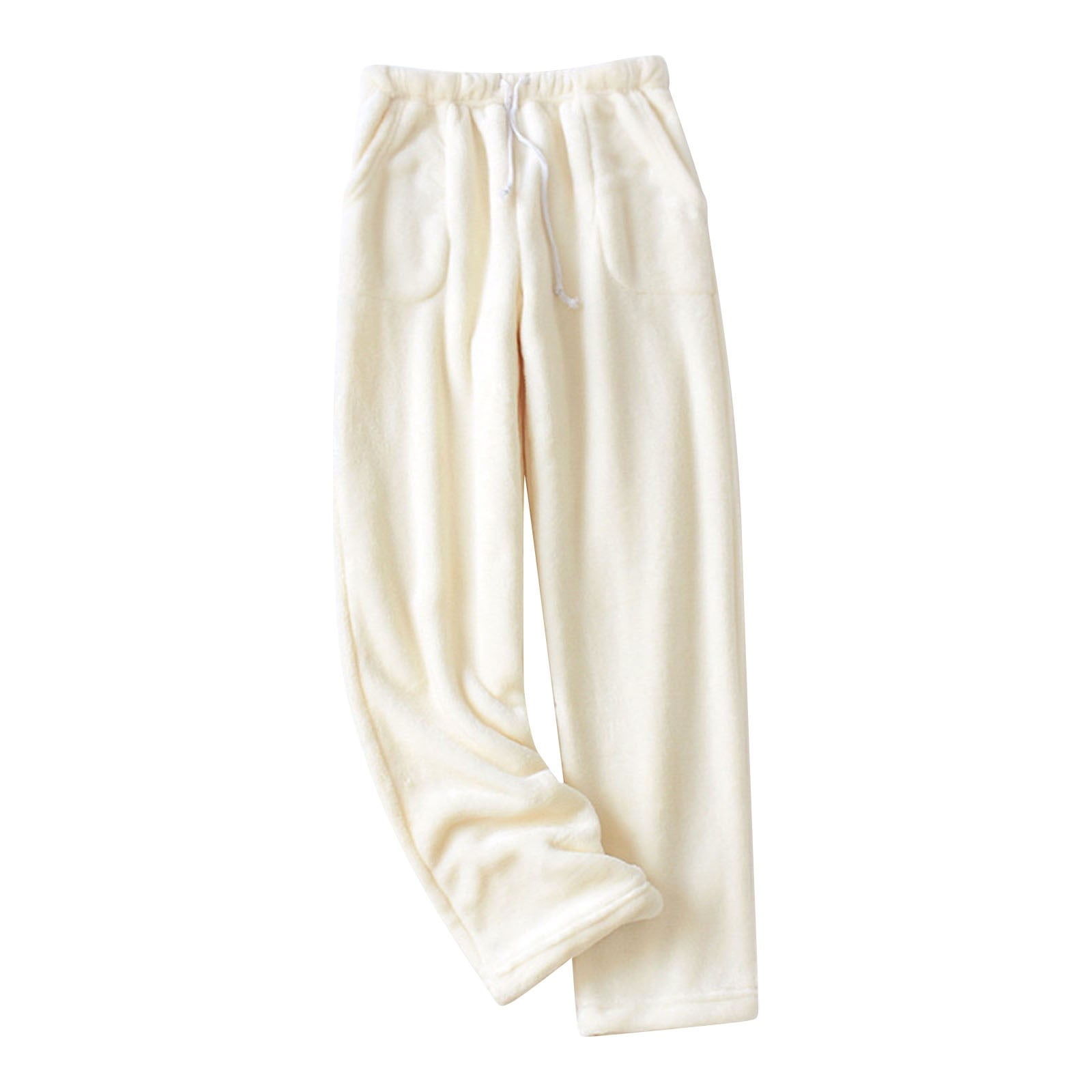 JJHGVB Flannel Pajama Pants Women Pajama Pants Women Plus Size Fluffy ...