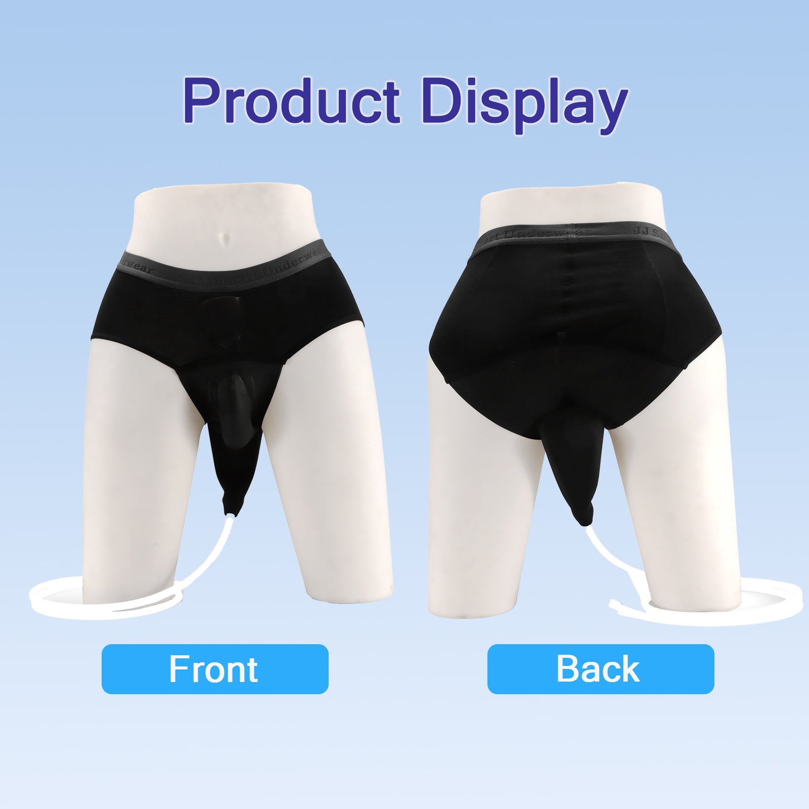 JJICN Washable Incontinence Underwear Bedridden Reusable Elderly Female ...