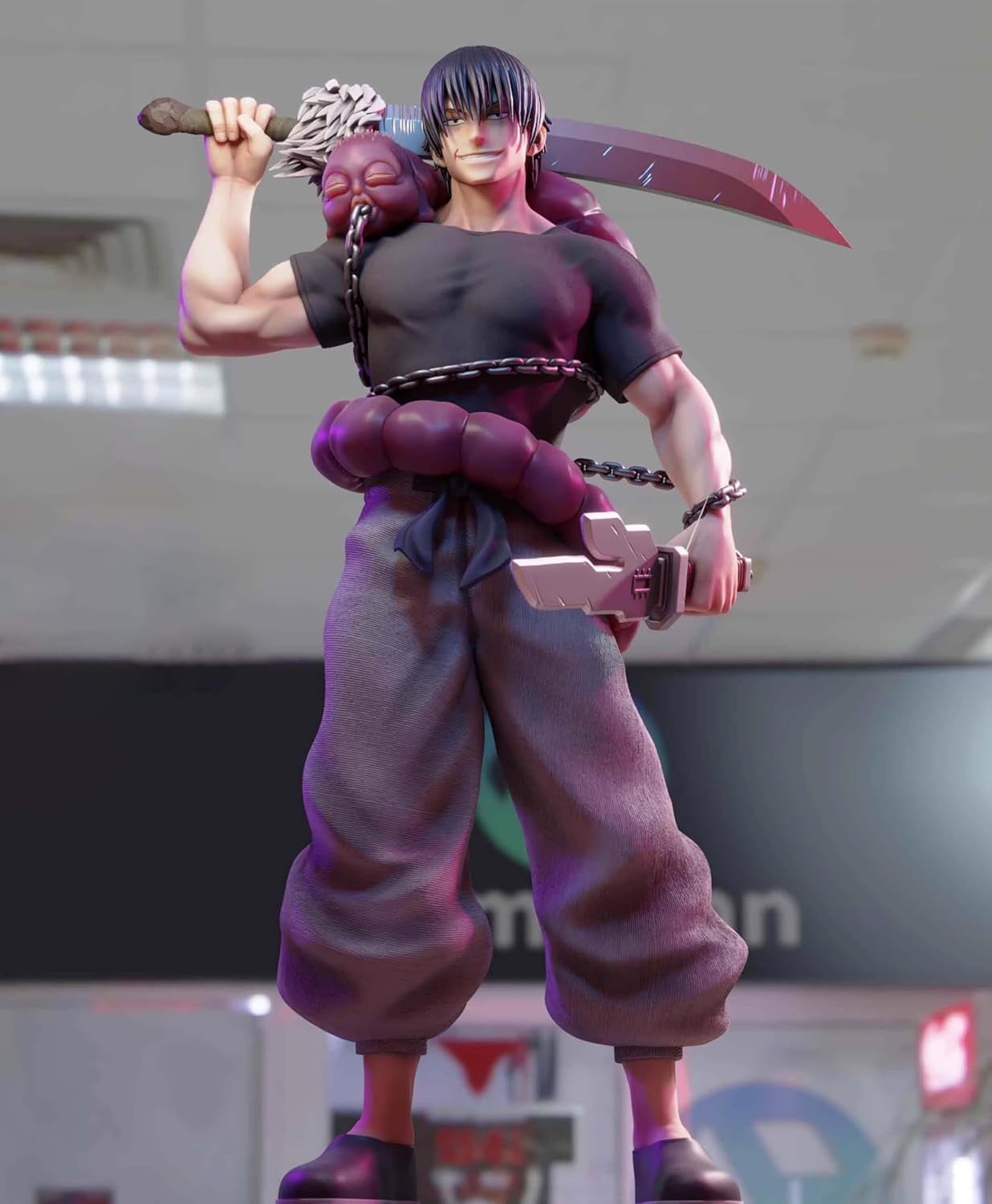 JJK Figure Fushiguro Toji Figure Hidden Inventory Inverted Spear of ...