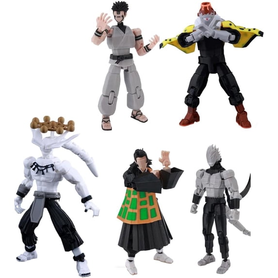 JJK Figures 3D Printed Movable Joints Interchangeable Parts - Ryomen ...