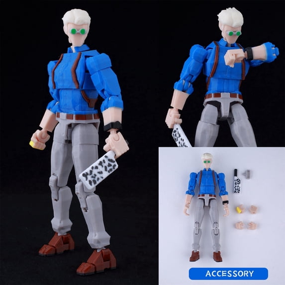 JJK Figures 3D Printed Movable Joints Interchangeable Prats Gojos Anime ...
