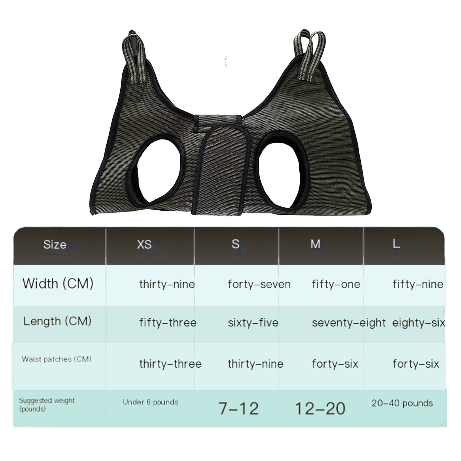 JJKBVCLO Pet Grooming Ham Mock Harness Dog Trimming Cutting Ham Mock ...