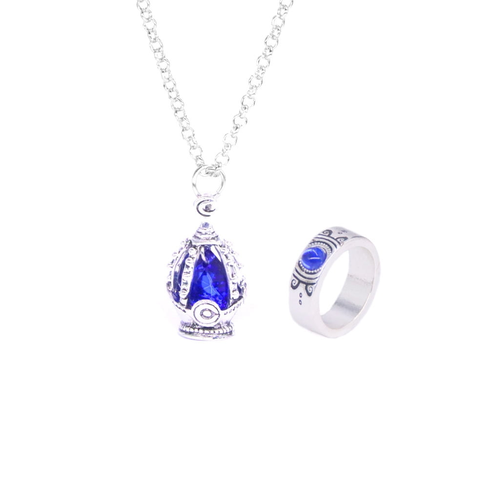 JJKcosplay 2PCS Miki Sayaka Soul Gem Core Necklaces set for Anime ...