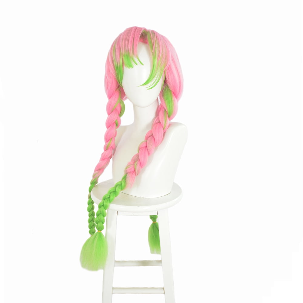 JJKcosplay Kanroji Mitsuri Wig for anime Mitsuri Wig Hair Party ...