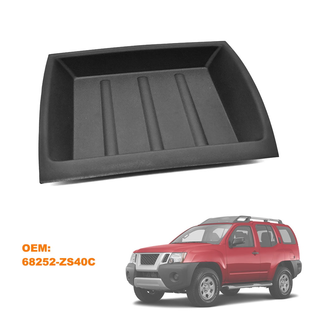 JJMY Car Upper Dash Bezel Storage Box Black For Nissan Xterra ...