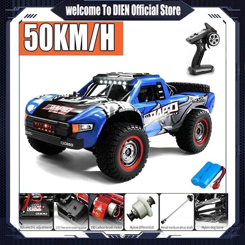JJRC Q130 1:12 70KM/H 4WD RC Car with Light Brushless Motor Remote ...