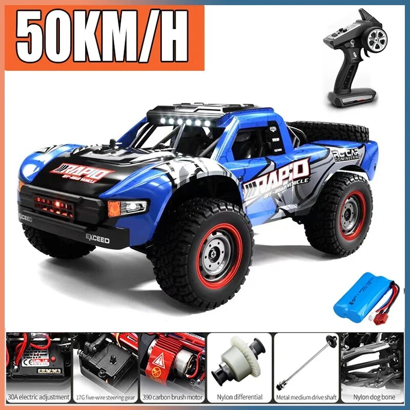 JJRC Q130 1:12 70KM/H 4WD RC Car with Light Brushless Motor Remote Control Cars High Speed Drift ...