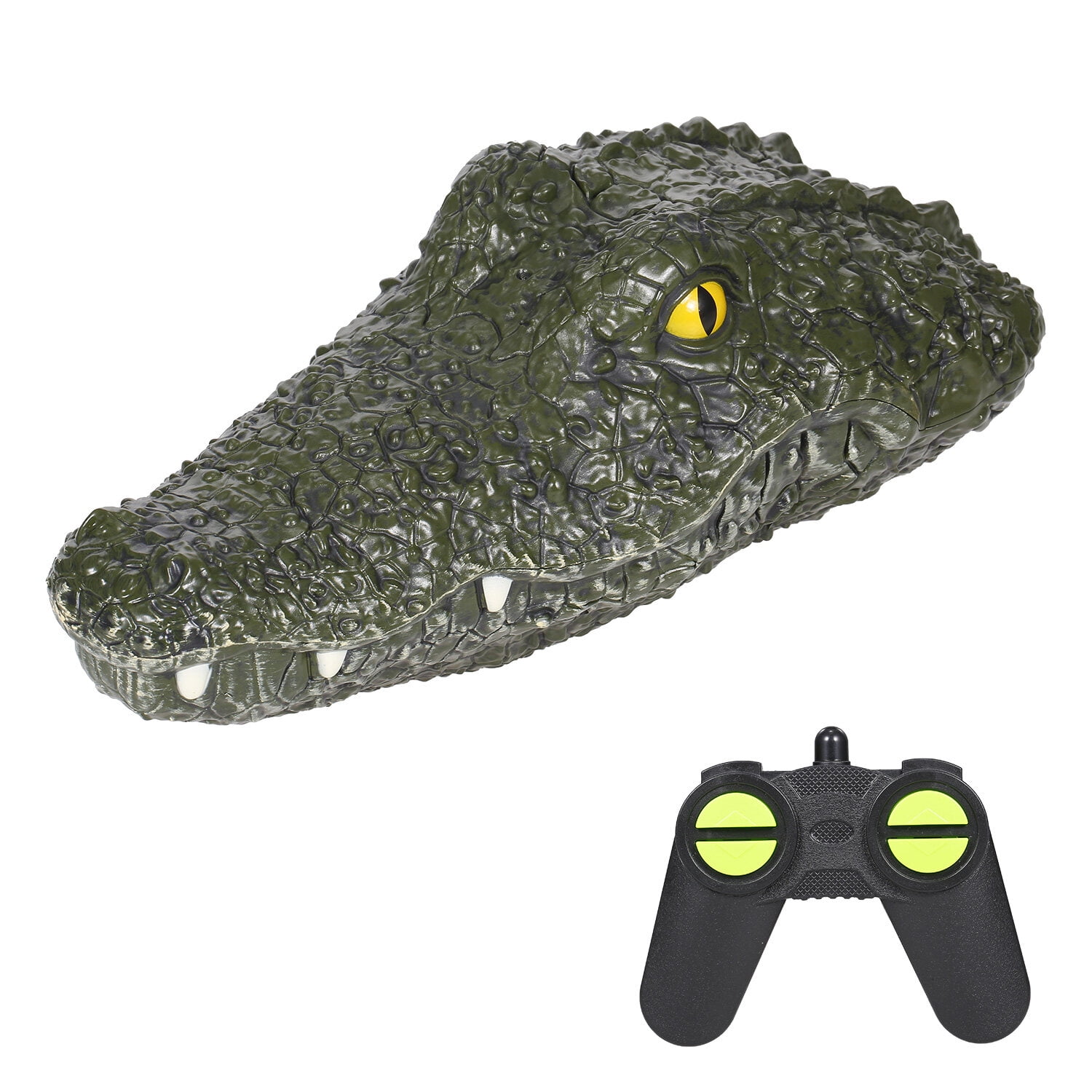 JJRC RC Boat Simulation Crocodile Electric Racing Boat for Pools 2.4G ...