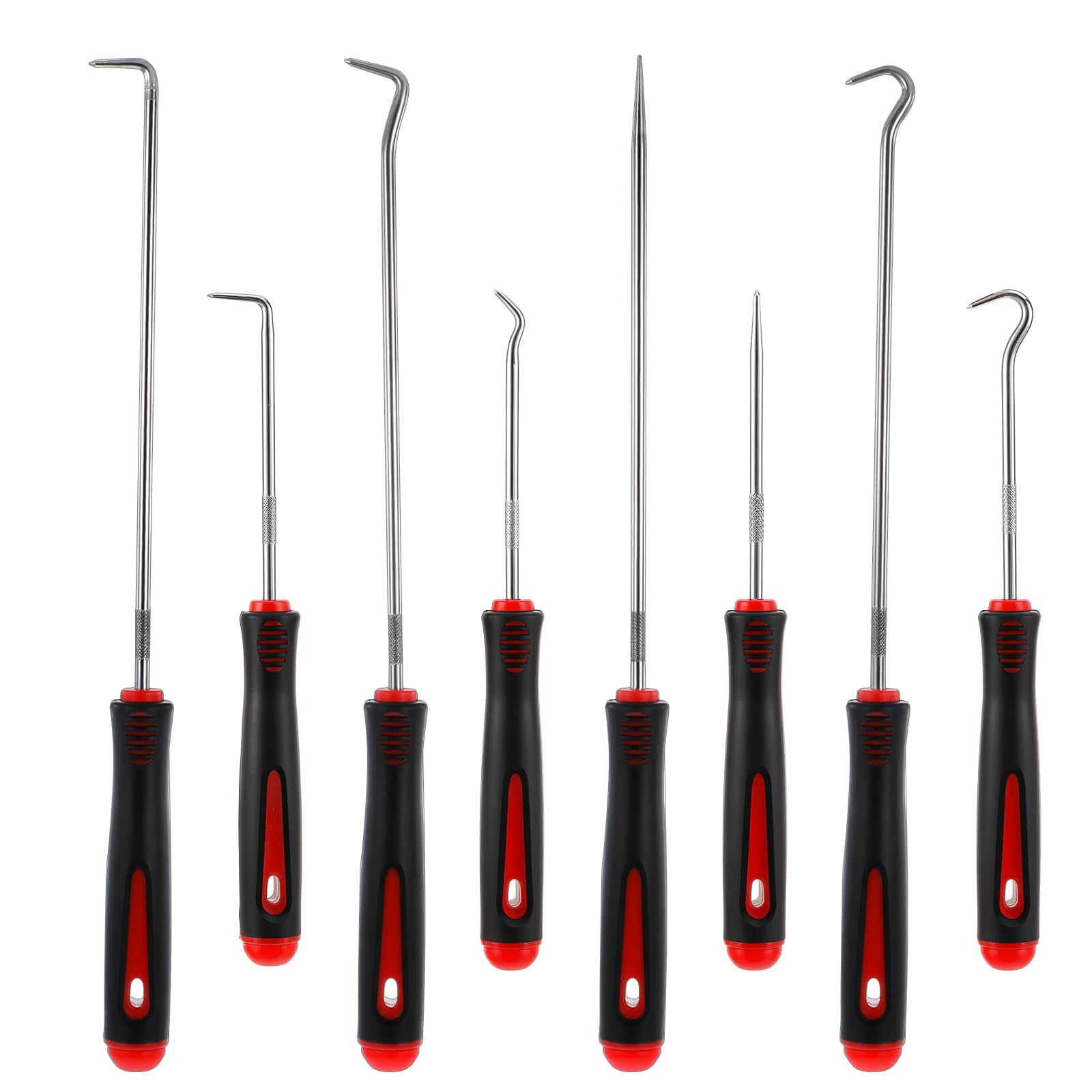 JJUNW 8 Pcs Hook and Pick Set, Lock Picking Kit Mechanic Tools, Pry Bar ...