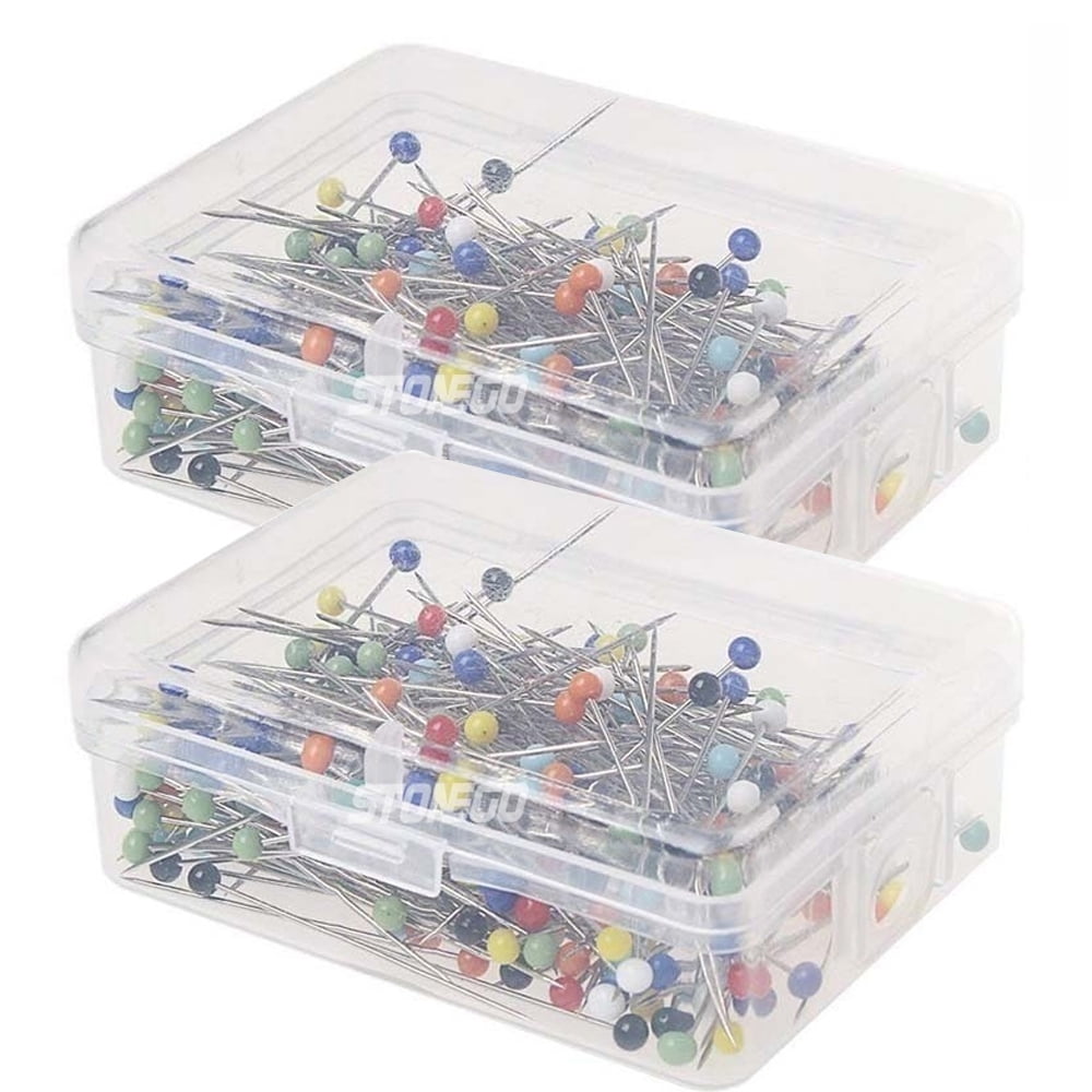 JJYY 100Pcs/200Pcs Multi-Color Sewing Pins - Patchwork Positioning ...