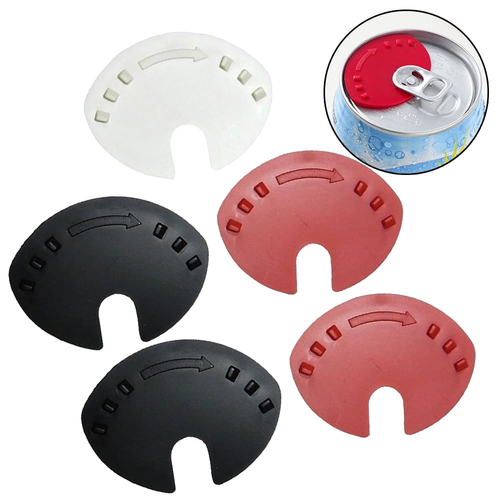 JJYY 5Pcs/10Pcs Kitchen Beverage Can Lid - Soda Drink Snap-On Tops ...