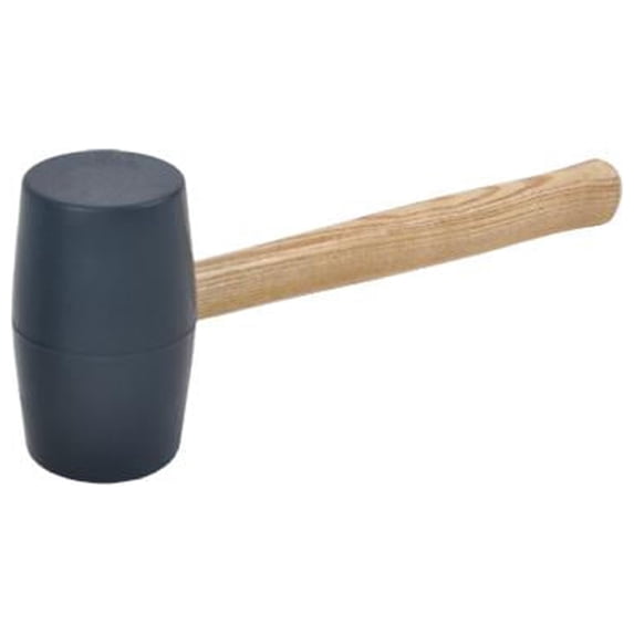 JK160108 Black Rubber Mallet, 32 oz. - Quantity 6 - Walmart.com