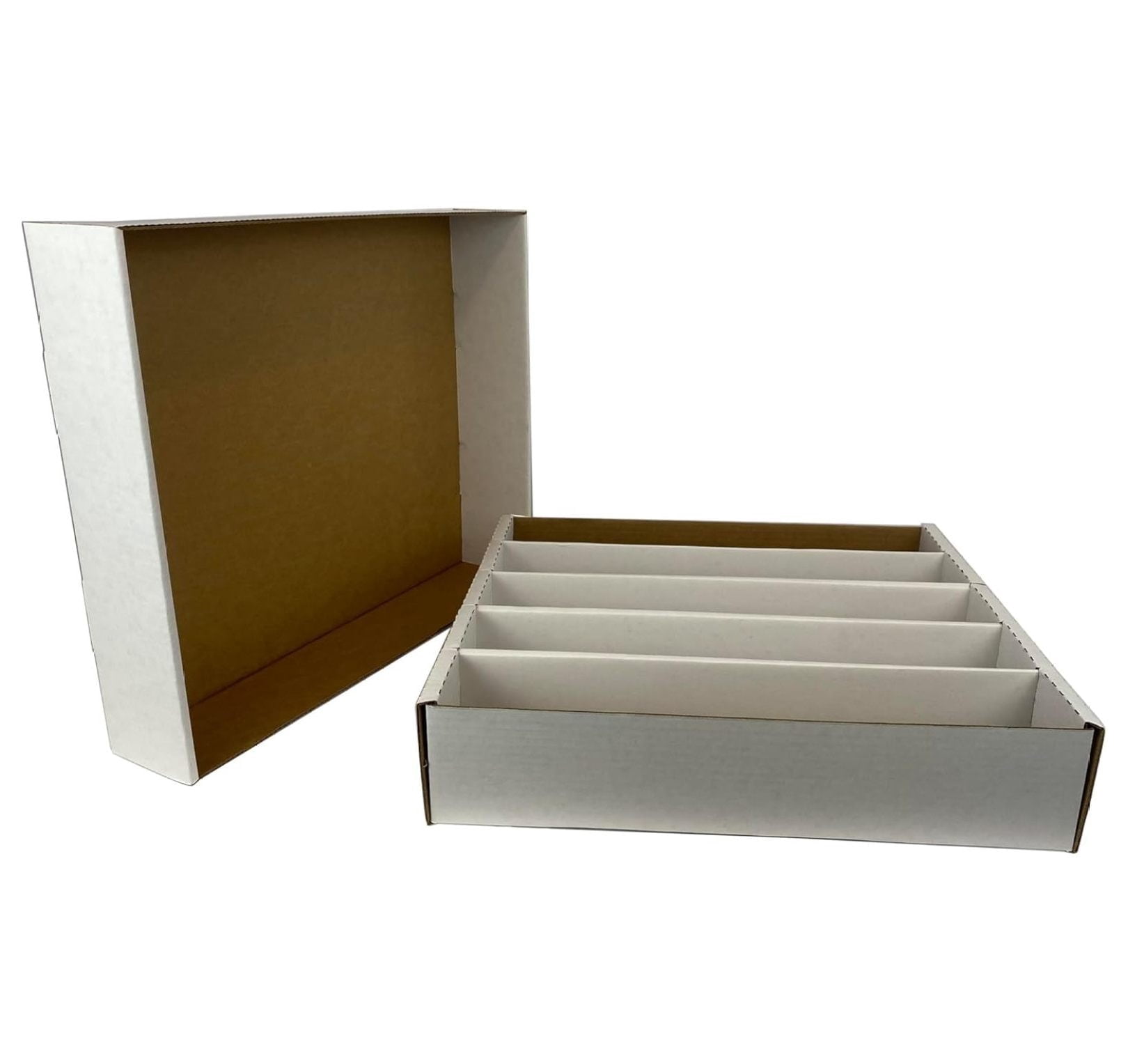 JKALHFDJ Corrugated Cardboard Storage Box for Trading Cards, 5000 Count ...