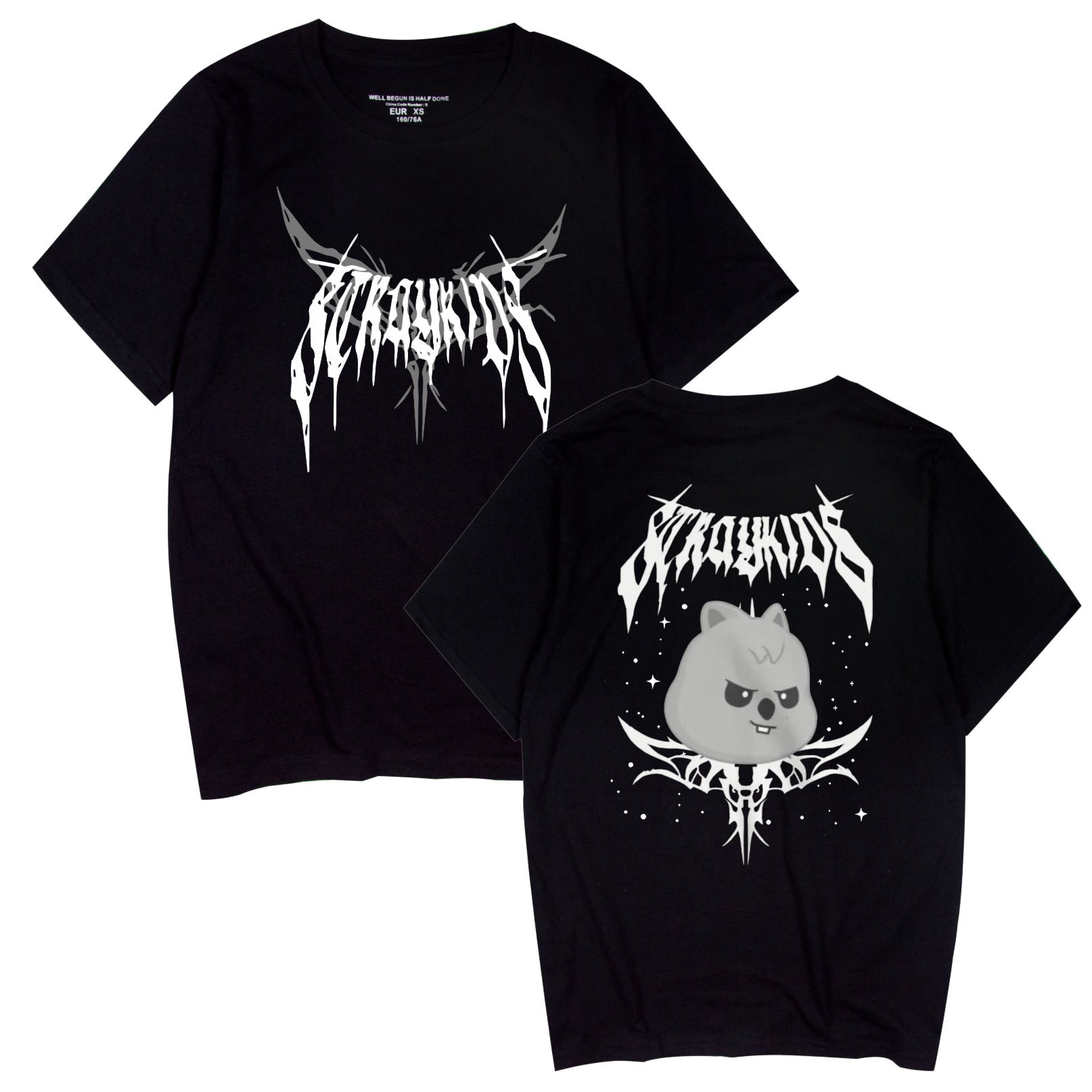 JKCIYHNEEOHP Kpop Stray Kids Dominate 2025 World Tour Merch T-Shirt SKZ ...