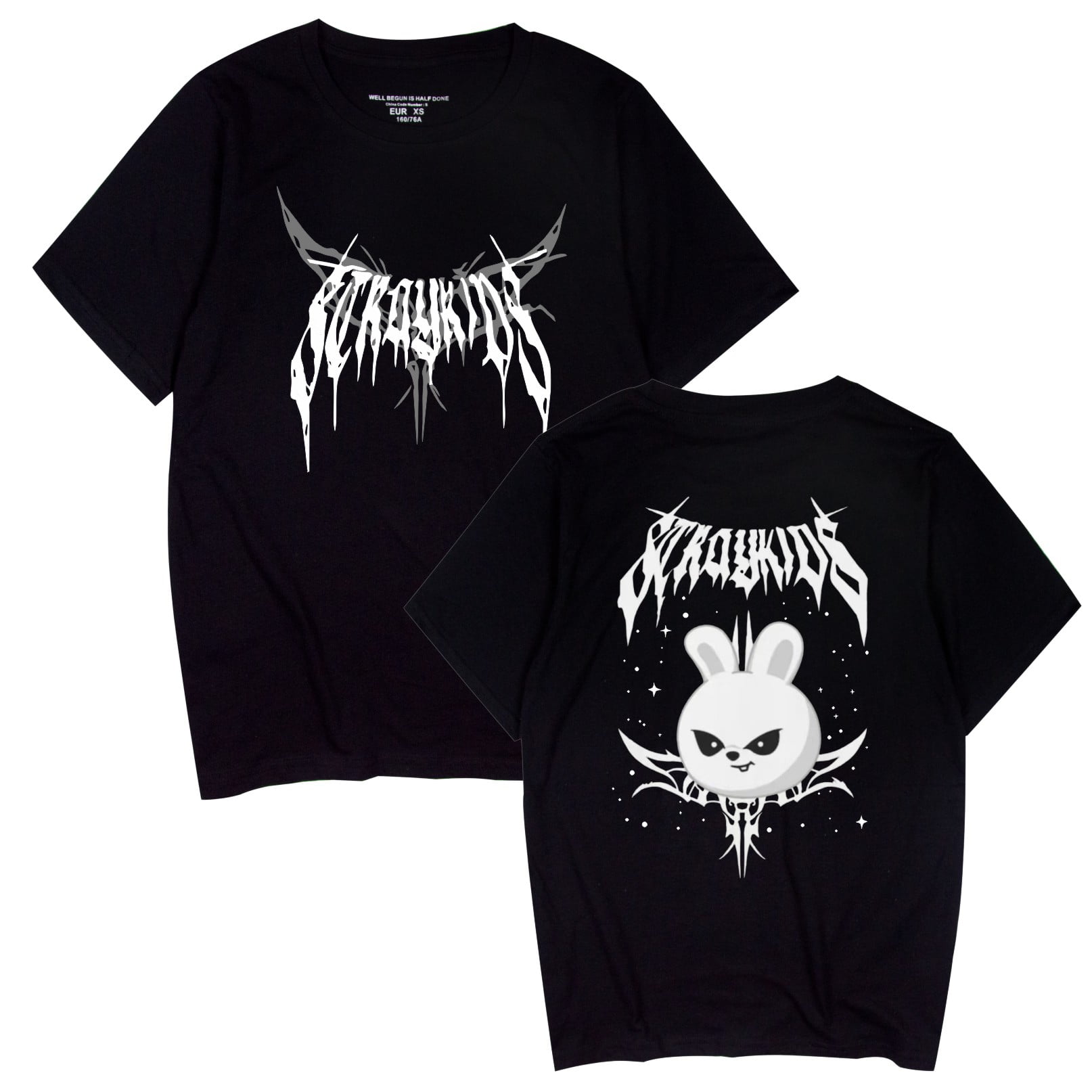 JKCIYHNEEOHP Kpop Stray Kids Dominate 2025 World Tour Merch T-Shirt SKZ ...