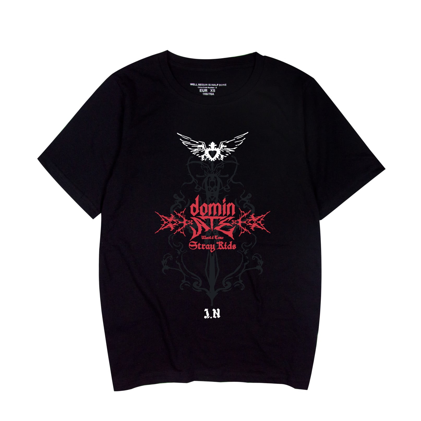 JKCIYHNEEOHP Kpop Stray Kids Dominate 2025 World Tour Merch T-Shirt SKZ ...