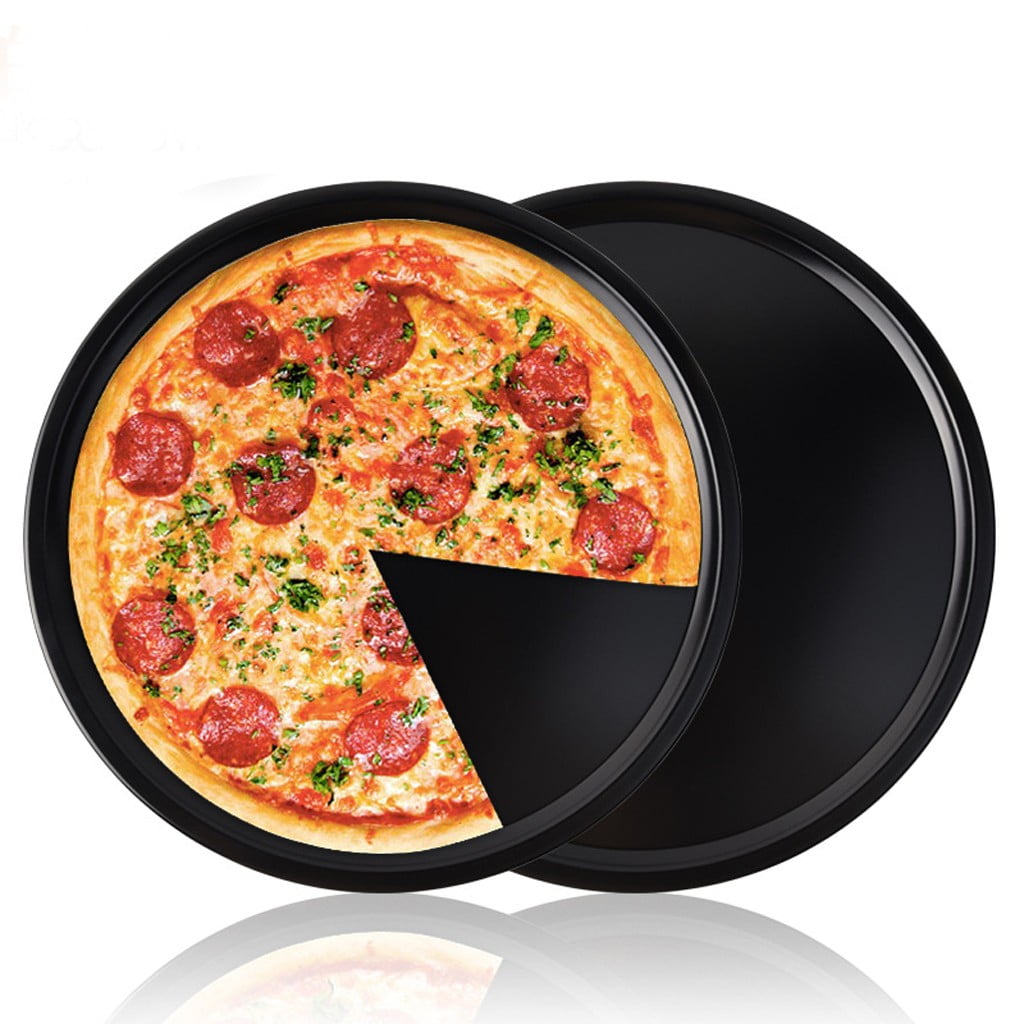 JKLOP Clean Size Bakeware Pan Pizza Perfect Nonstick 12inch To and Easy ...