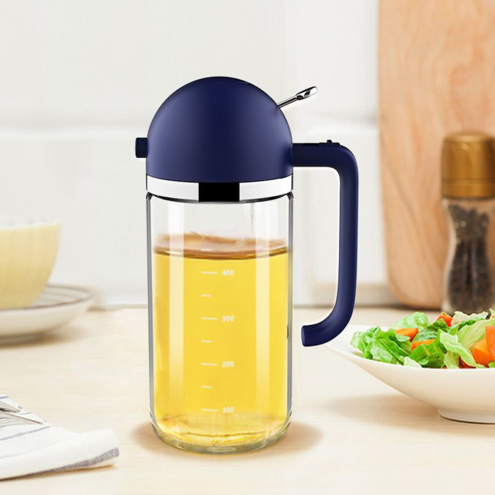 JKLOP Two In One Oil Spray Bottle Dual Purpose Oil Spray Kettle Kitchen ...