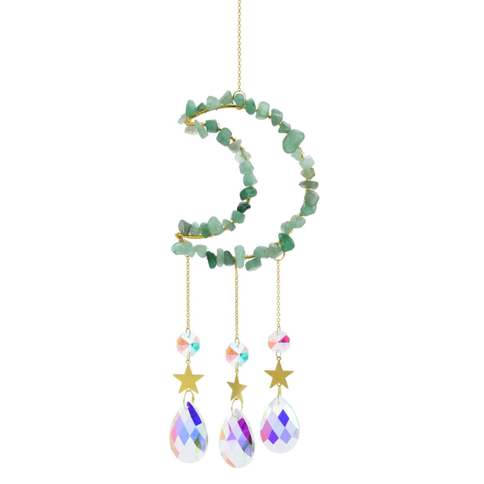 JKLOP Wind Chimes for Outside Crystal Suncatchers Hanging Wind Chime ...