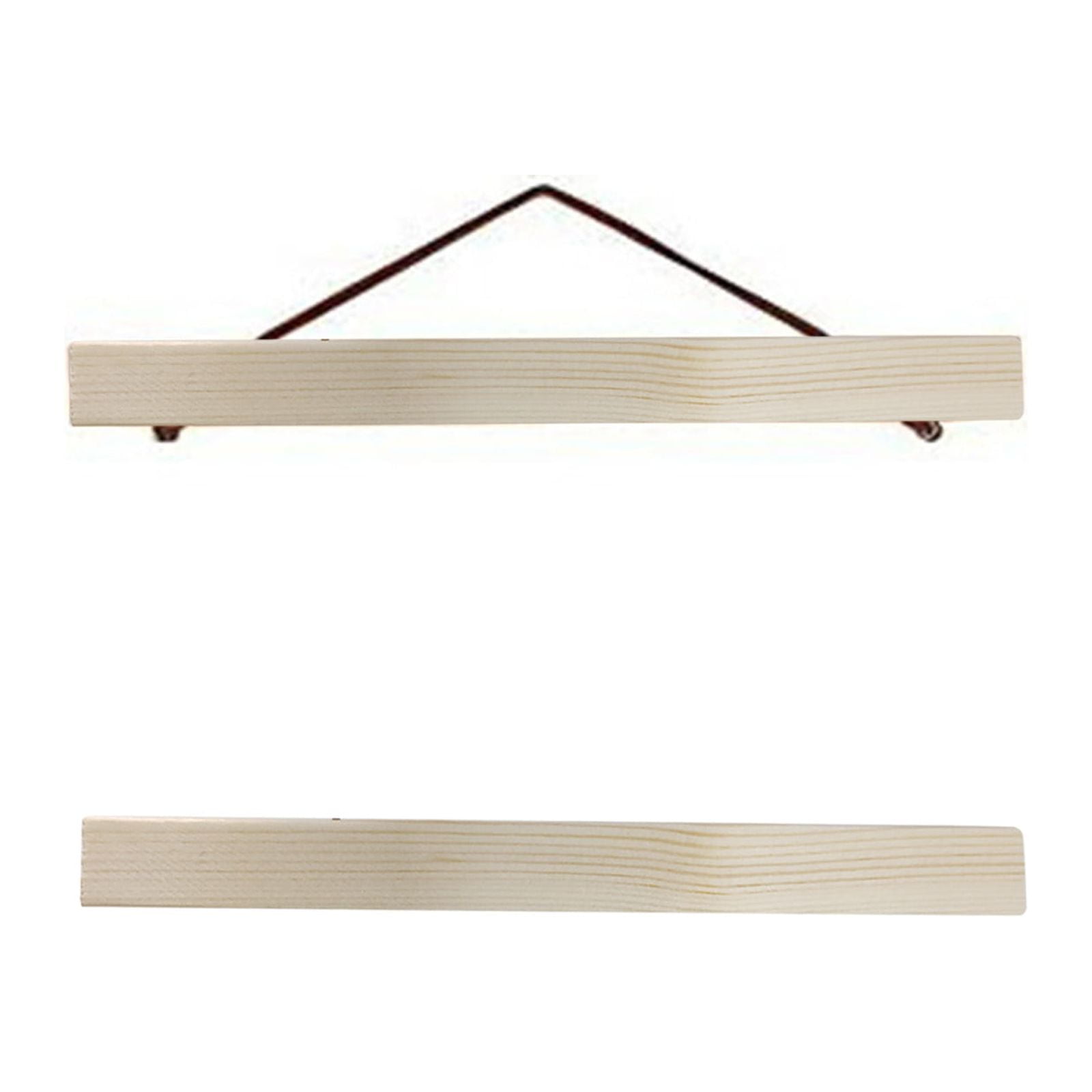 JKLOP Wooden Strips Poster Strips Rail Poster Hanger Holder Frame ...