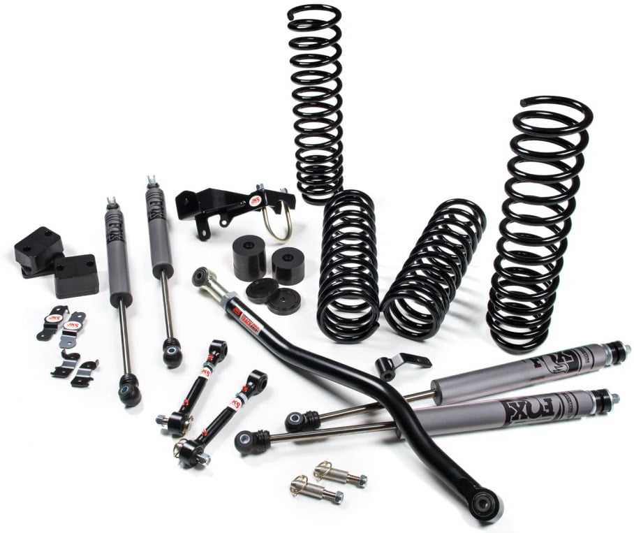 JKS 2.5" Lift Kit, J-Venture,Fox 2.0 Performance,07-18 Wrangler ...