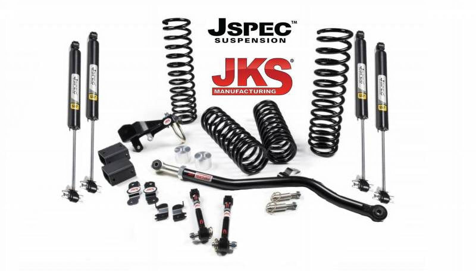 JKS 2007-2018 Fits Jeep Wrangler JK 4Dr 3.5in J Spec System JSPEC ...