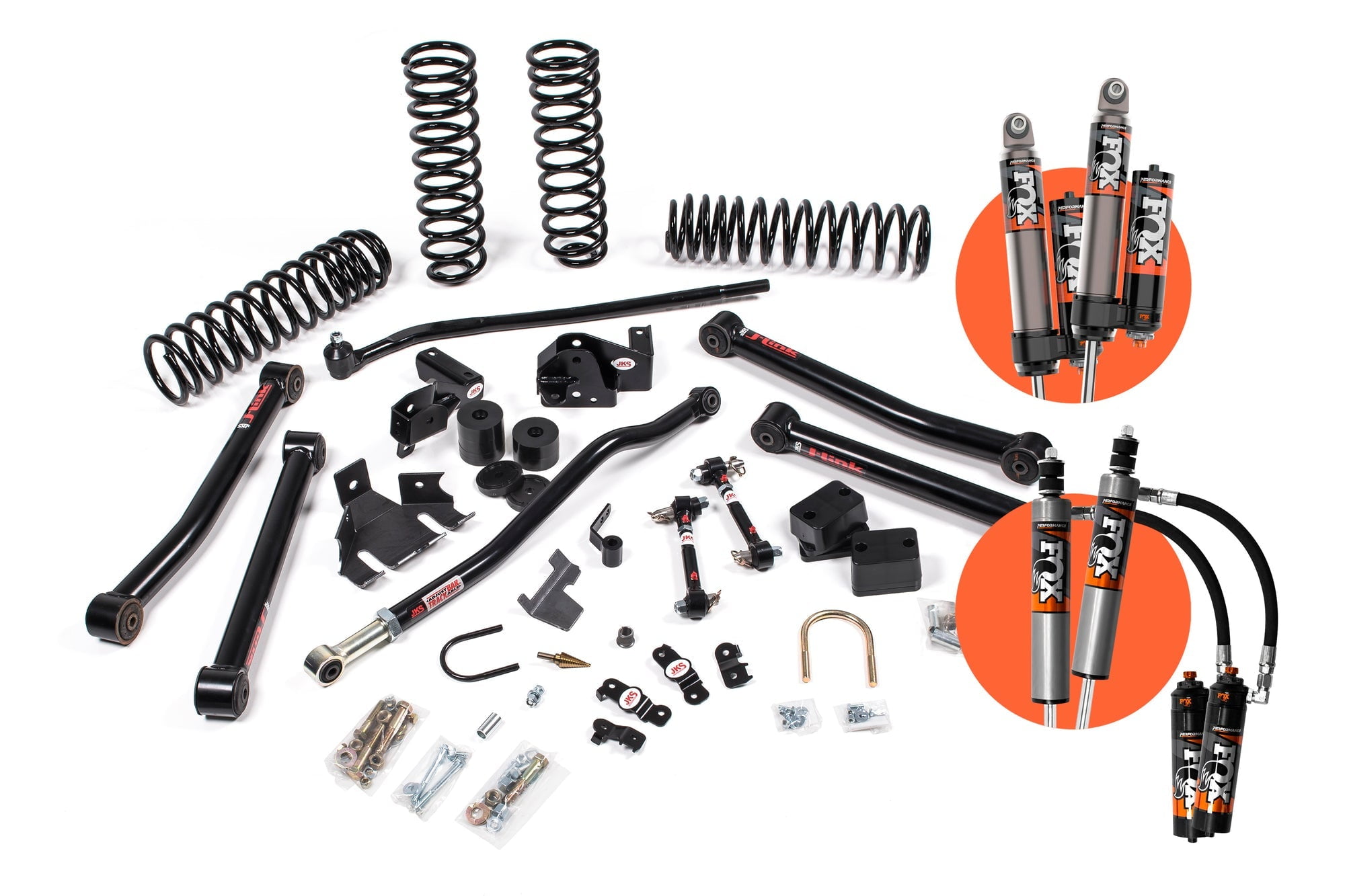 JKS 2007-2018 Fits Jeep Wrangler JK 4WD 4 Door 3.5" J-Konnect ...
